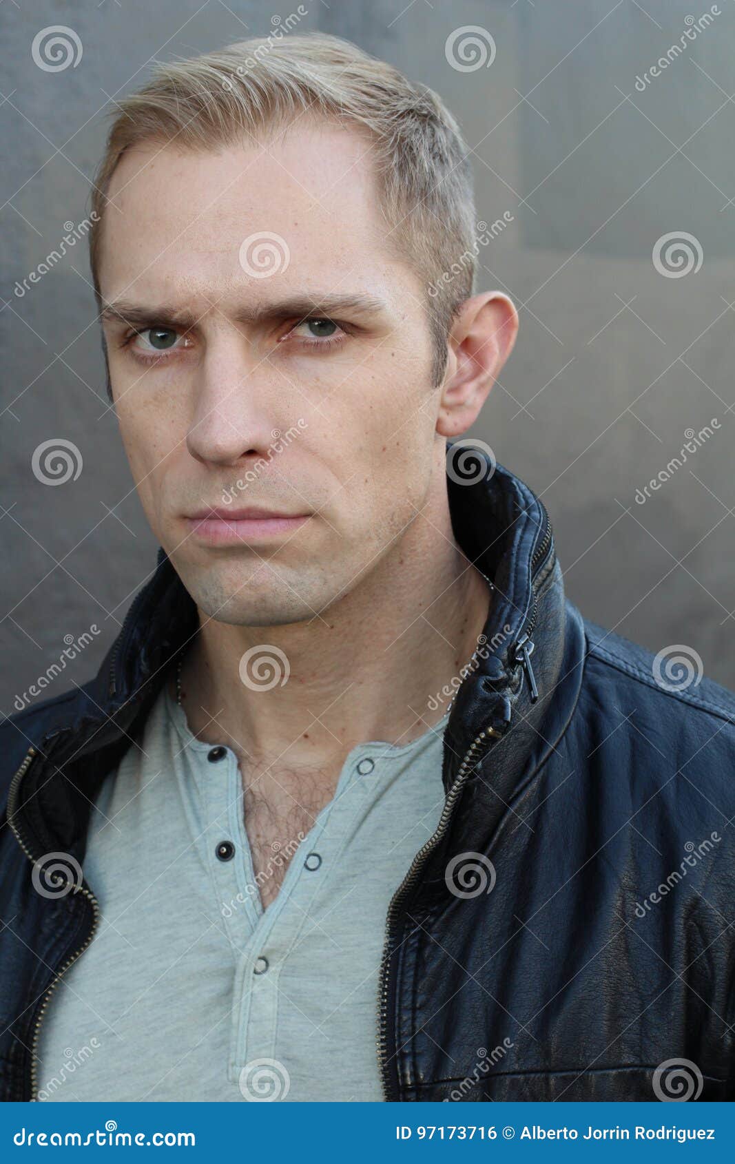 Man with Dubious Look Close Up Stock Photo - Image of look, curious ...