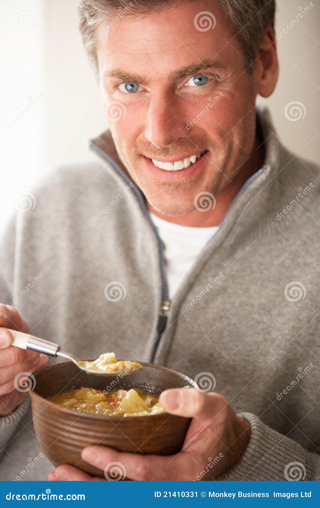 Eating Bowl Of Milktea Flavor Syrup Mixed With Grass Jelly & Mangoes ...