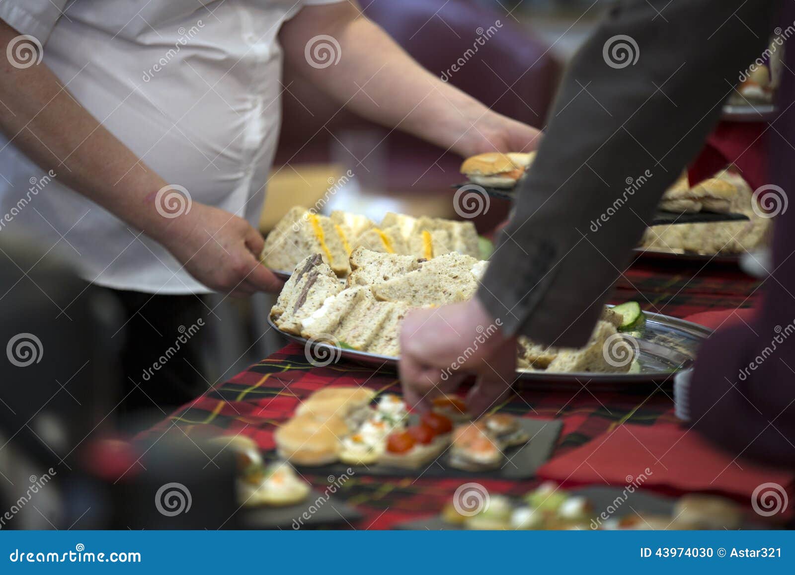 Man eating from a buffet stock photo. Image of group - 43974030