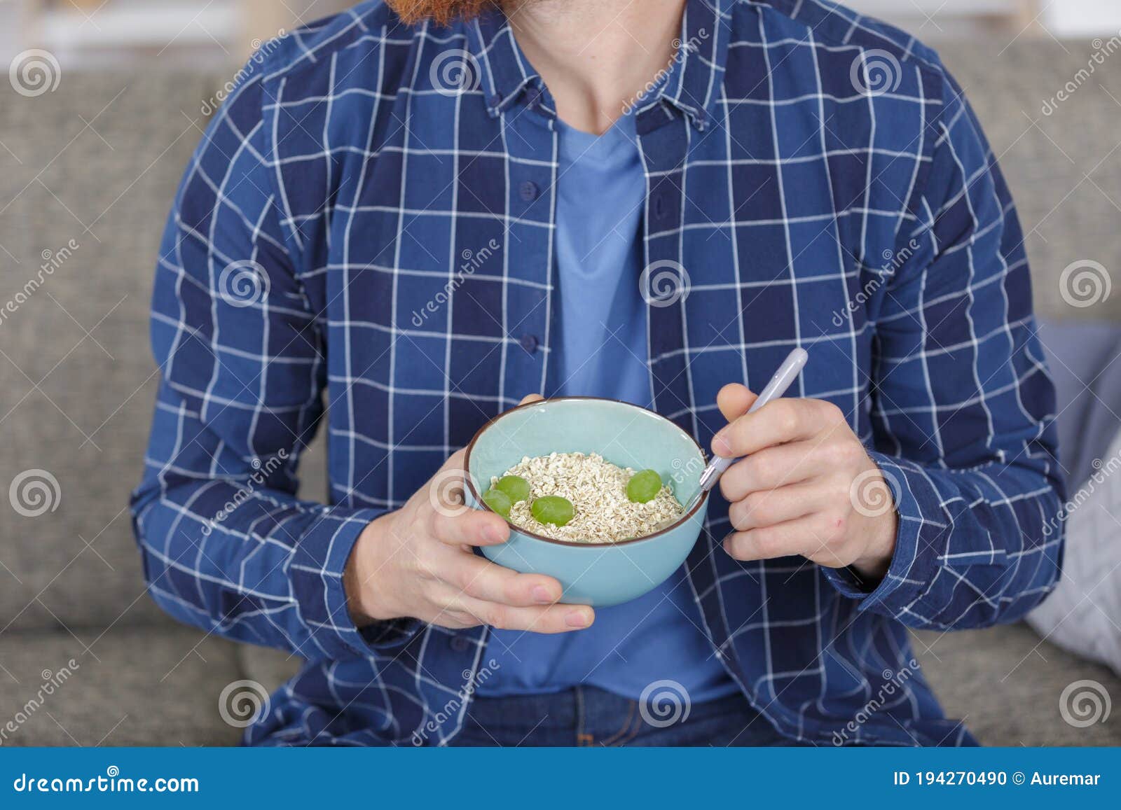 Man eating rice stock photo. Image of asianethnicity - 194270490