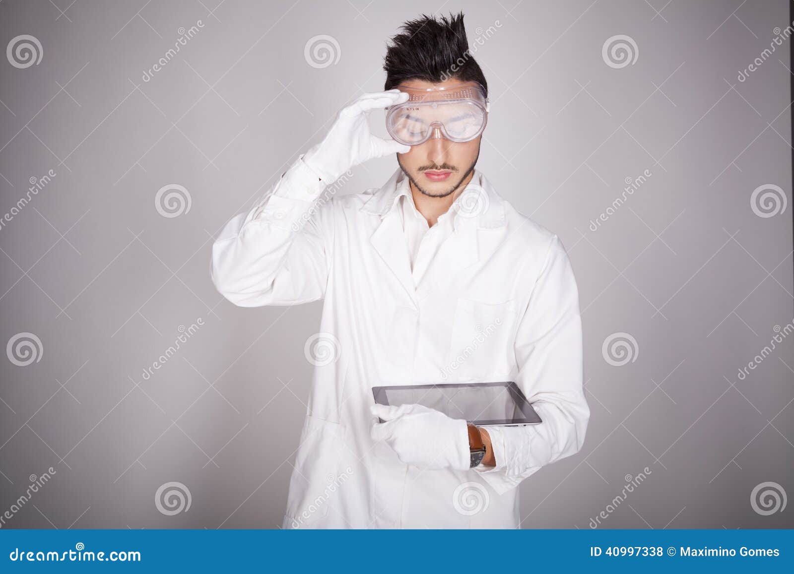Man electronic technical stock photo. Image of concentrated - 40997338