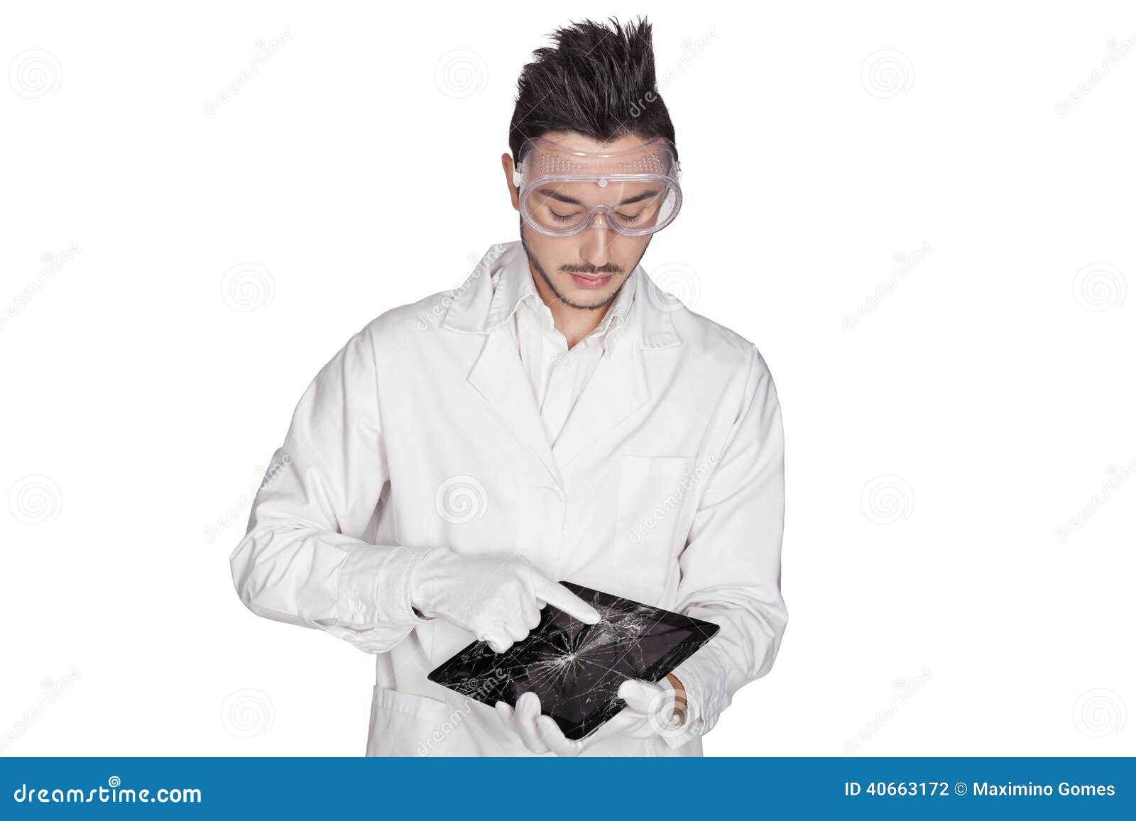 Man electronic technical stock photo. Image of clumsy - 40663172