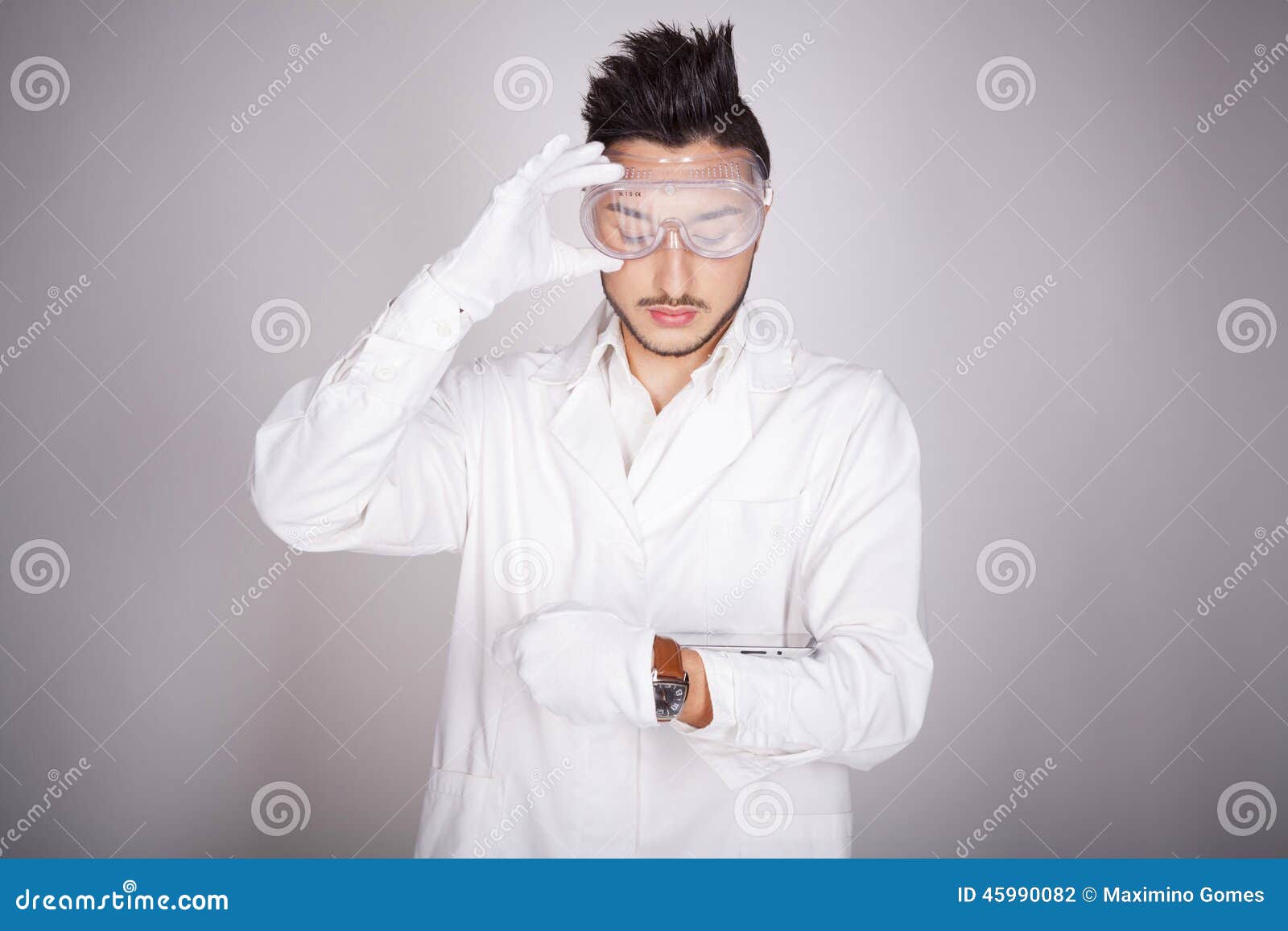 Man electronic technical stock photo. Image of hands - 45990082