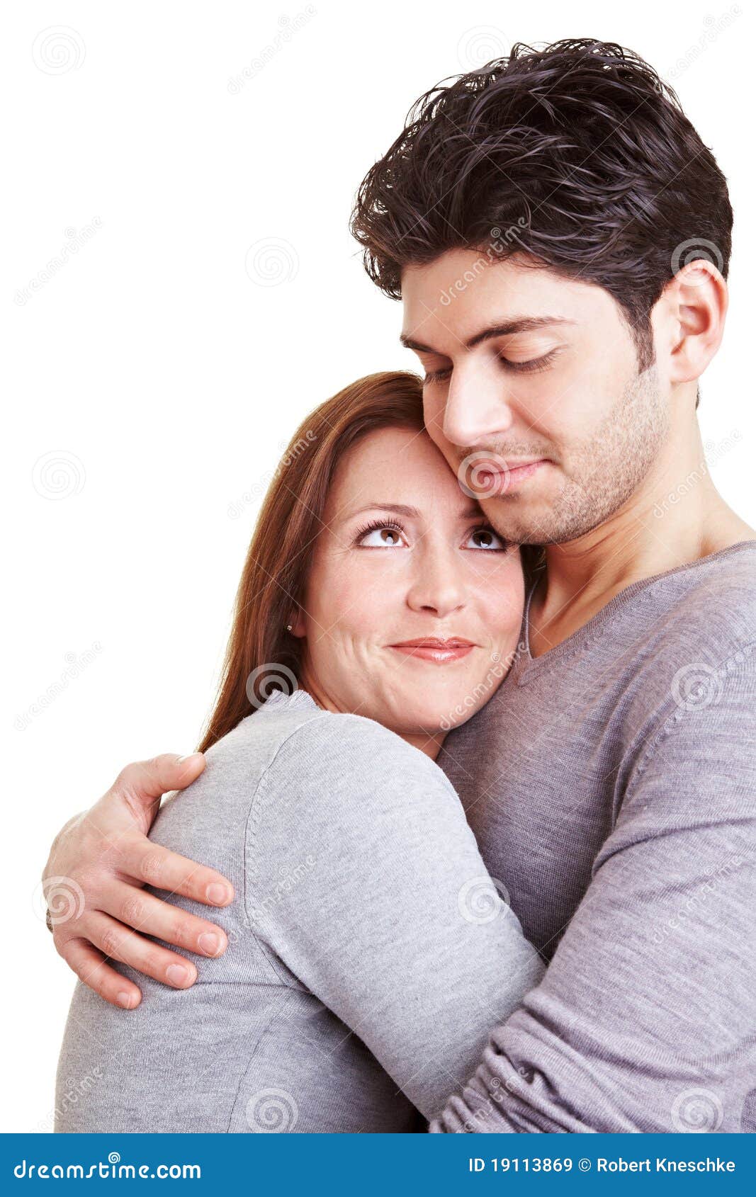 Man embracing woman stock image. Image of romantic, affection - 19113869