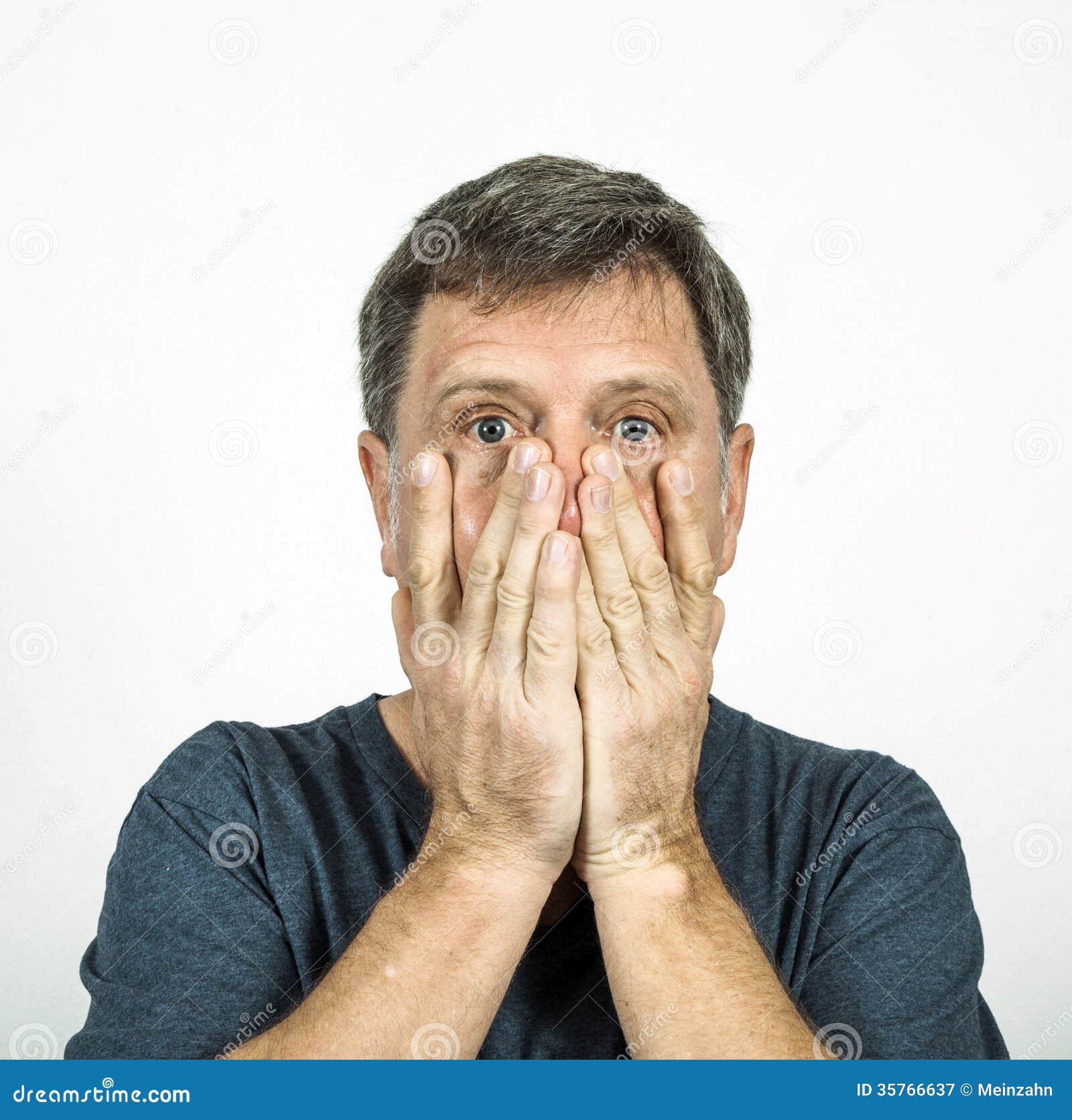 Man in emotion stock image. Image of hair, caucasian - 35766637