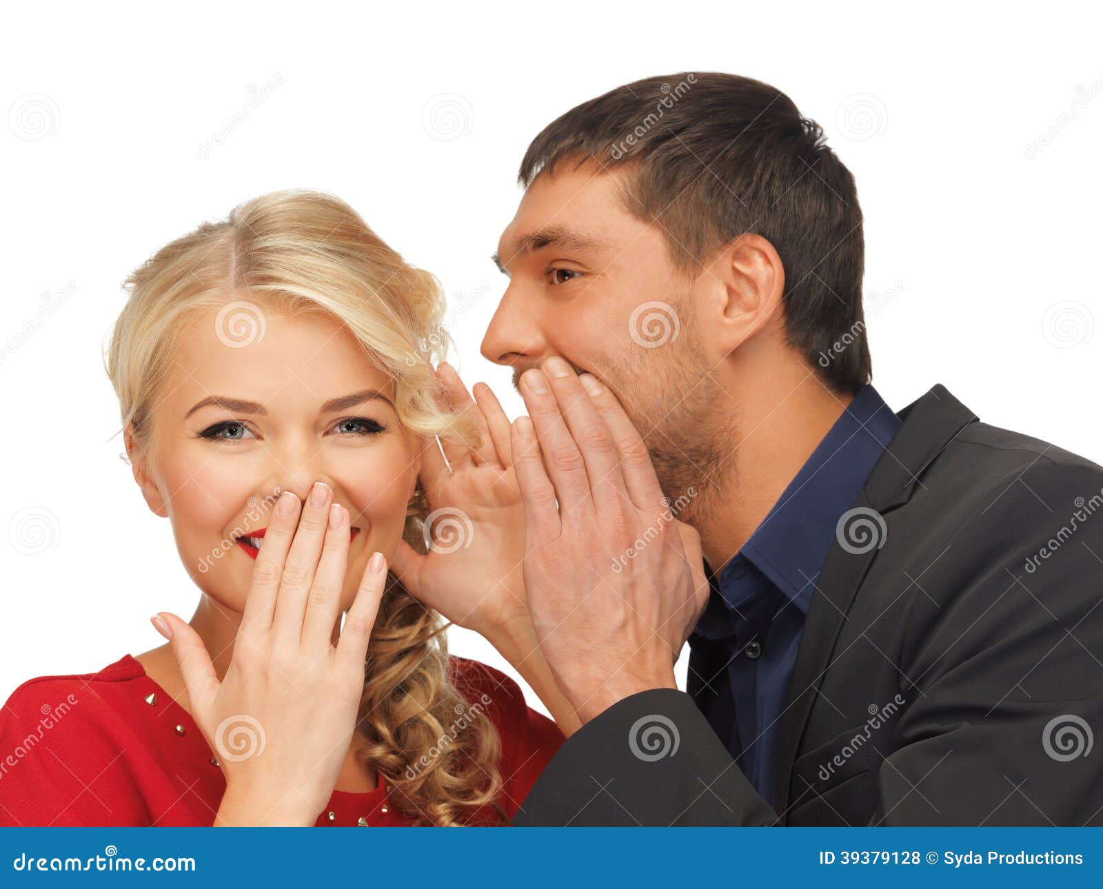 Man En Vrouwen Uitspreidende Roddel Stock Foto - Image of mededeling ...