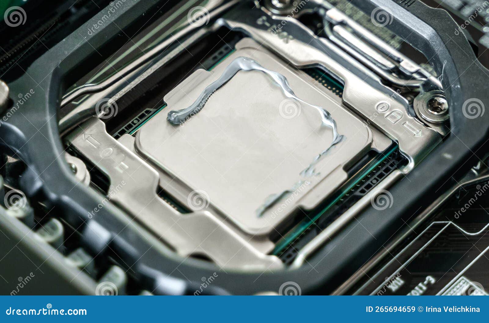 Man Engineer,collector.Independent Self Computer Assembly Stock Image ...