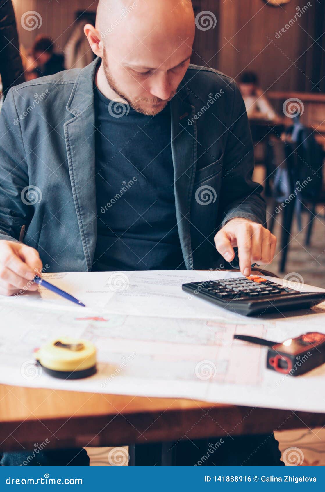 Engineer Or Designer Using VR Glasses Visualising Reneable Energy ...