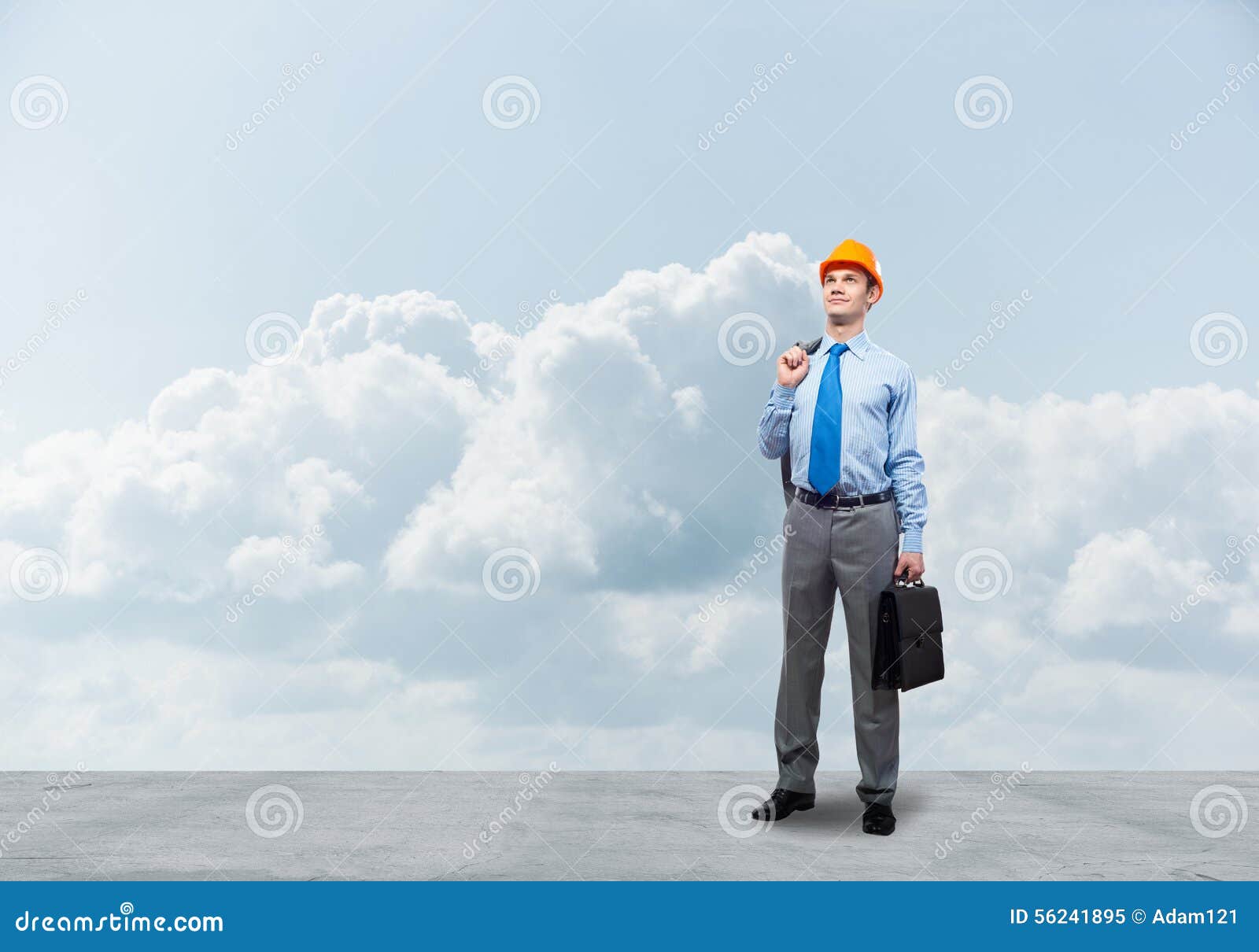 Man engineer stock image. Image of businessperson, document - 56241895