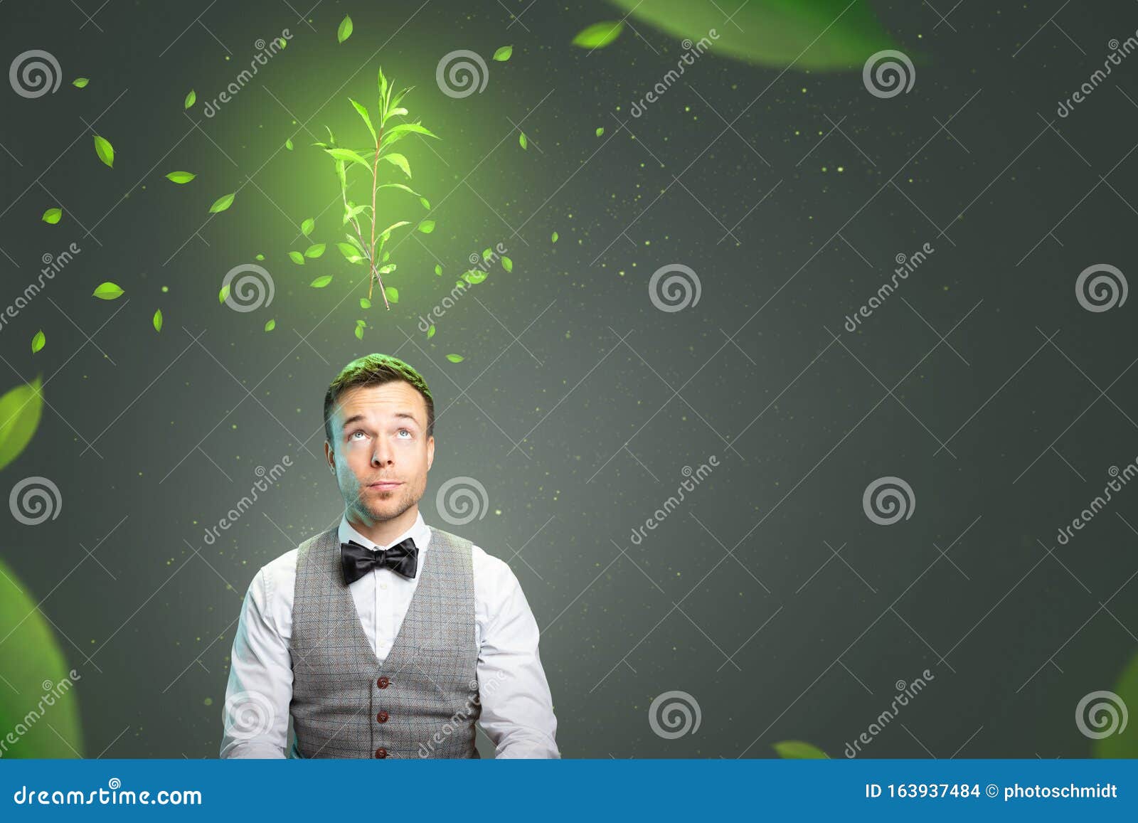 Man with Environmental Awareness Stock Photo - Image of view, awareness ...
