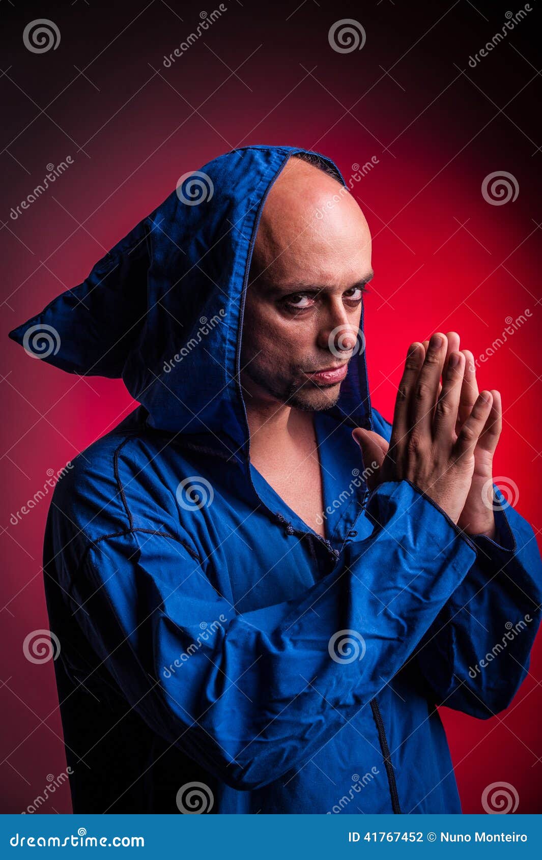 Man with evil look stock photo. Image of devilish, misterious - 41767452