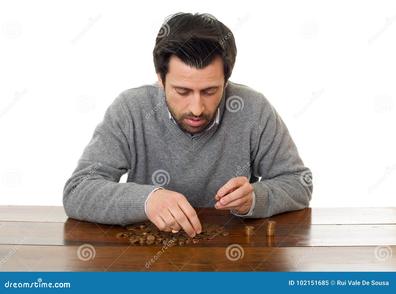 Numismatist stock image. Image of finance, european - 102151685
