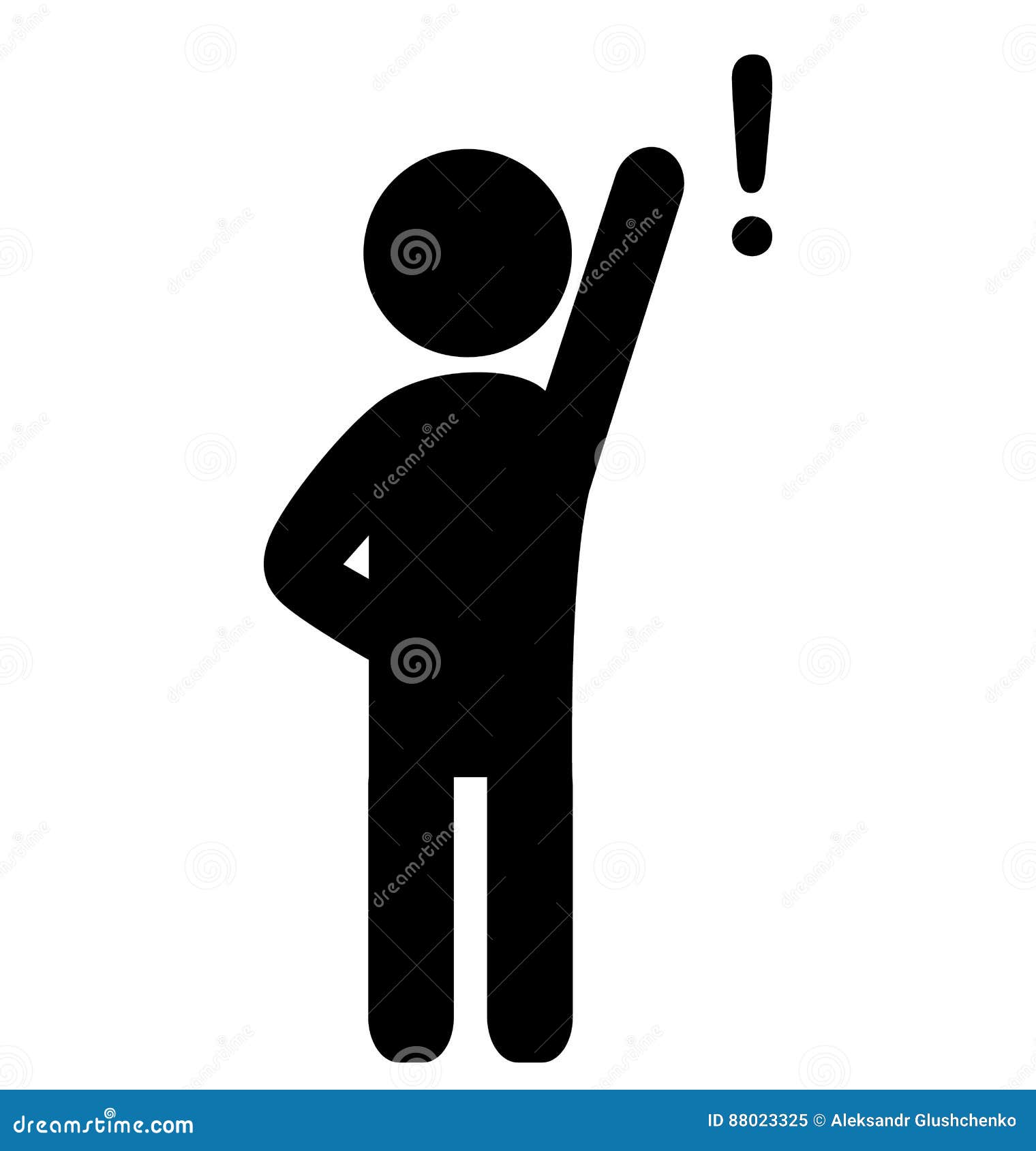 Exclamation Mark Pictogram