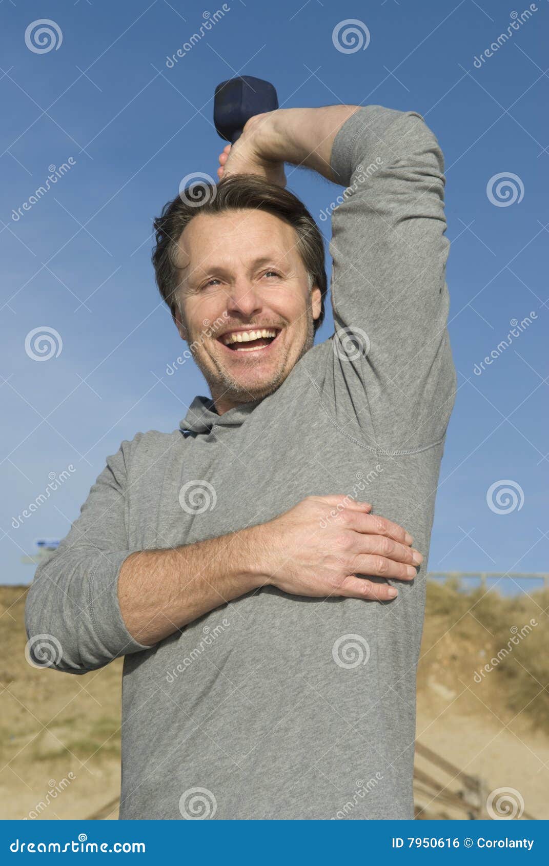 Man exercising. stock photo. Image of lifestyle, sport - 7950616