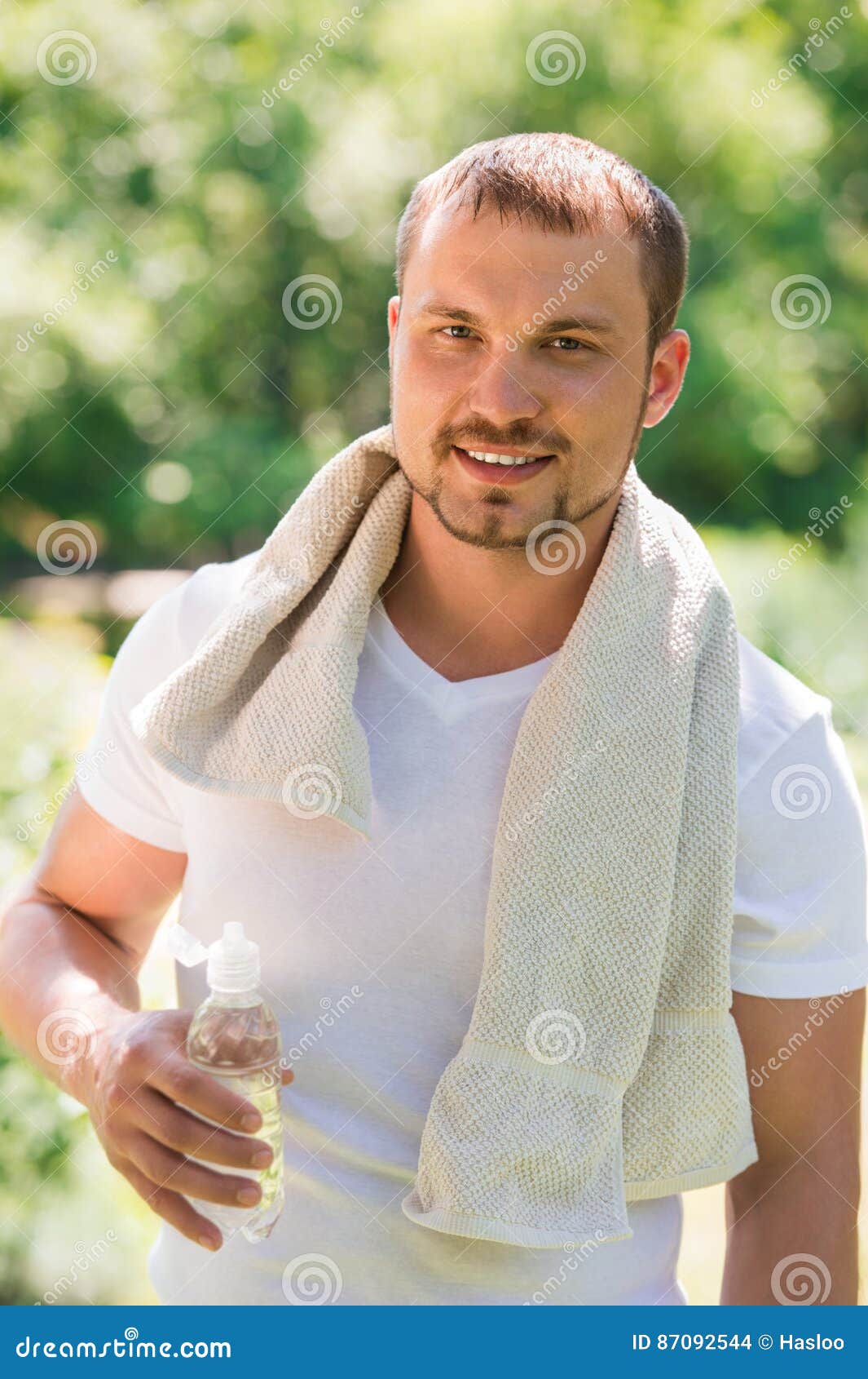 Man Exhausted after the Workout Stock Photo - Image of health, muscle ...