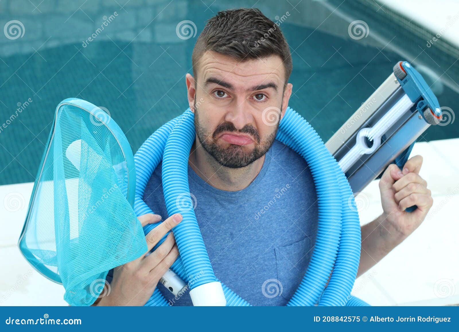 829 Man Maintenance Swimming Pool Stock Photos - Free & Royalty-Free ...