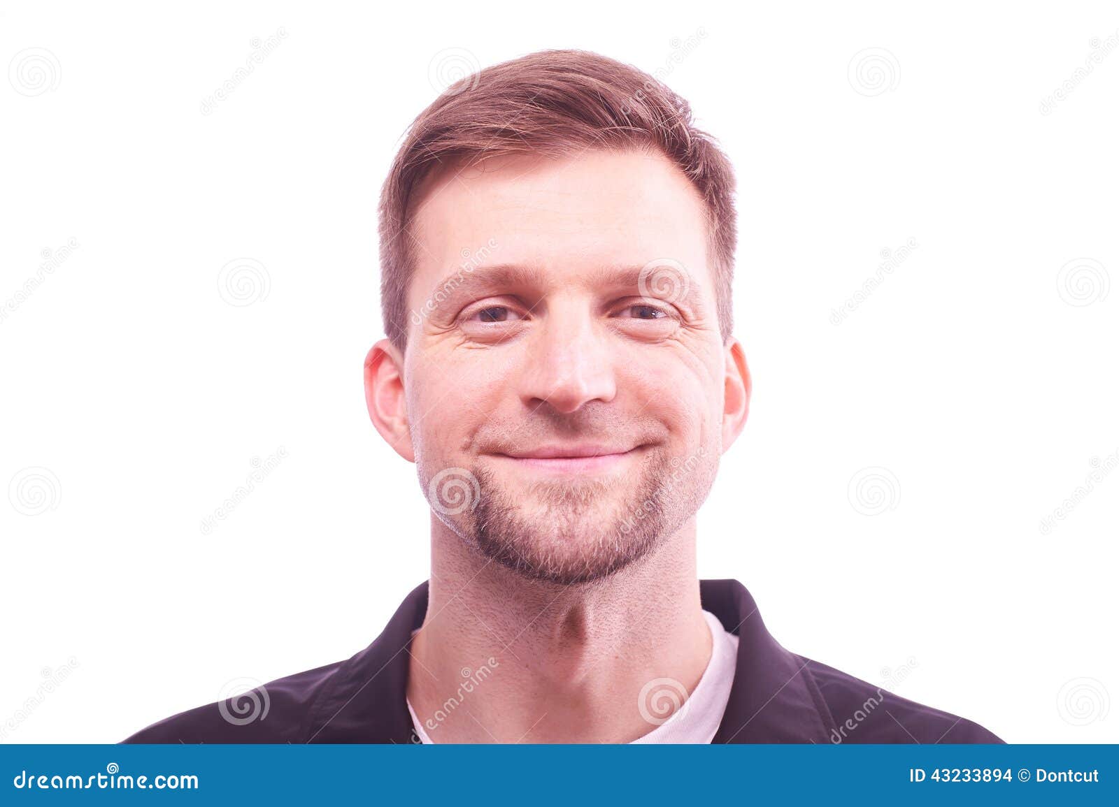 Man Expresses Different Emotions Stock Photo - Image of beard, making ...