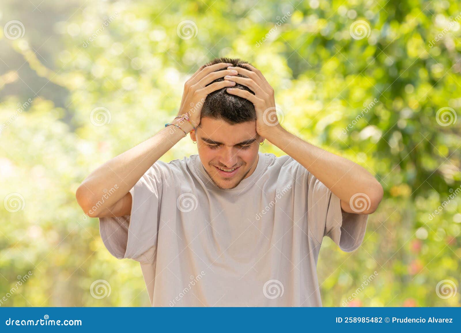 Man with Expression of Regret or Failure Stock Photo - Image of anxiety ...