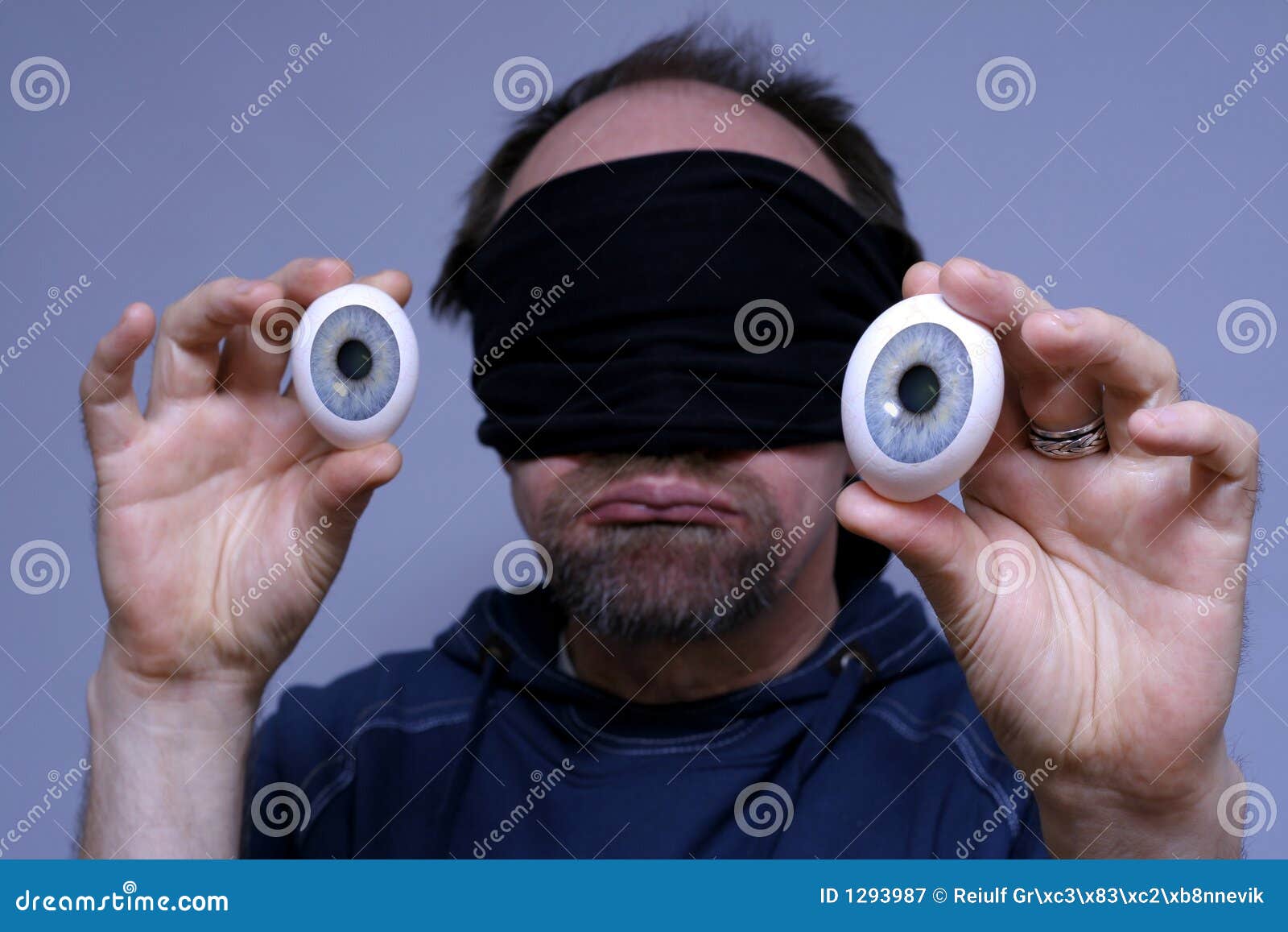 Man with eyes stock illustration. Illustration of eyes - 1293987