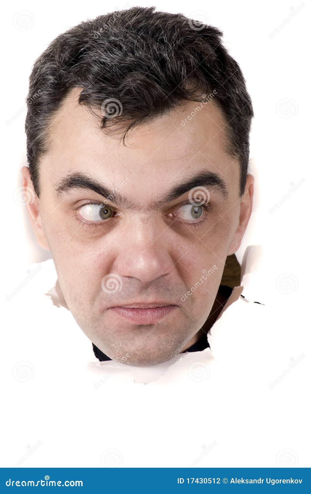 Man face stock photo. Image of borders, looking, hand - 17430512