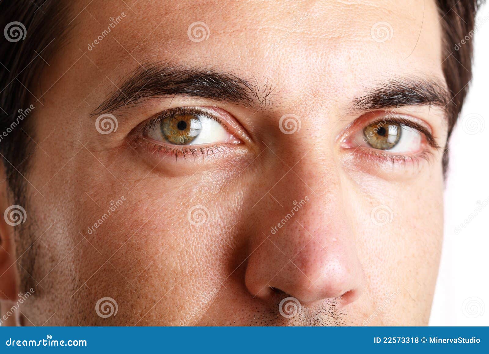 Man face stock photo. Image of cosmetics, skin, desire - 22573318