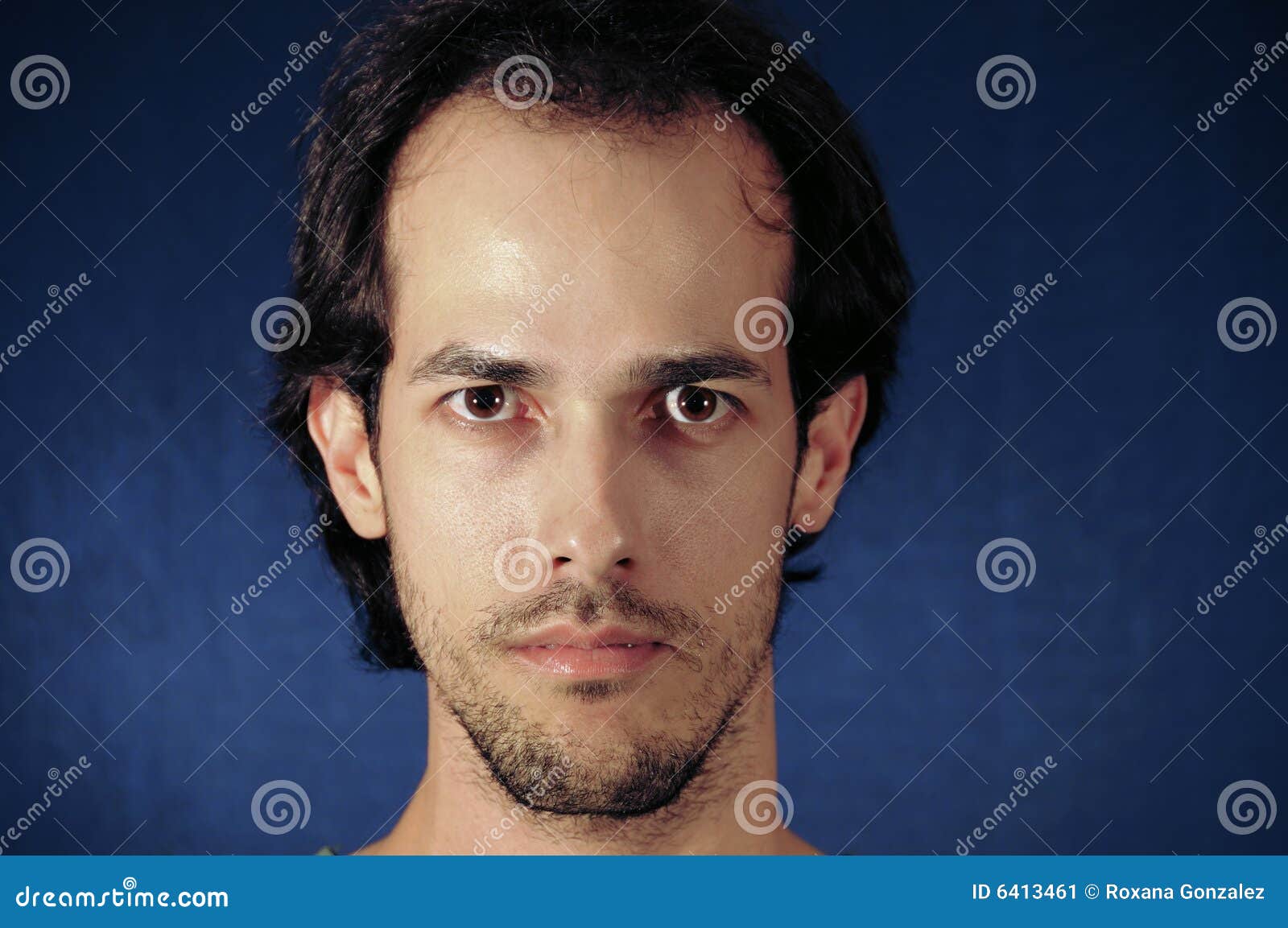 Man face stock image. Image of male, beauty, peace, expression - 6413461