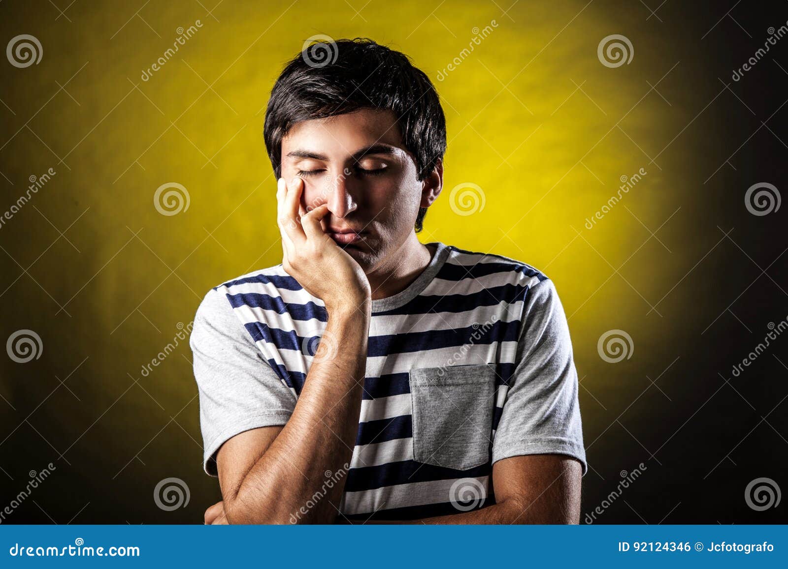 Man face expressions stock photo. Image of overhang, anger - 92124346
