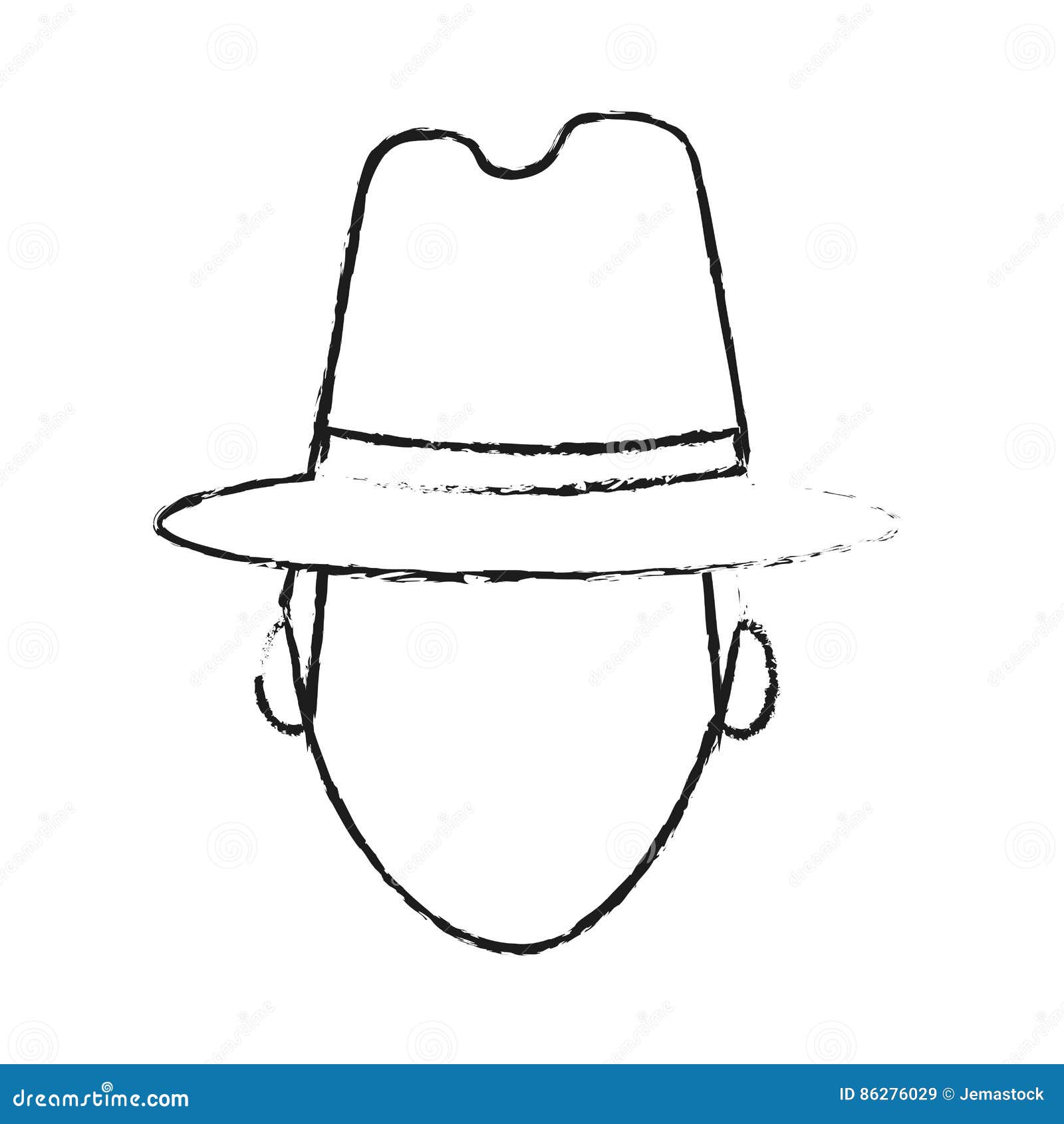 Man face icon stock vector. Illustration of symbol, confidence - 86276029