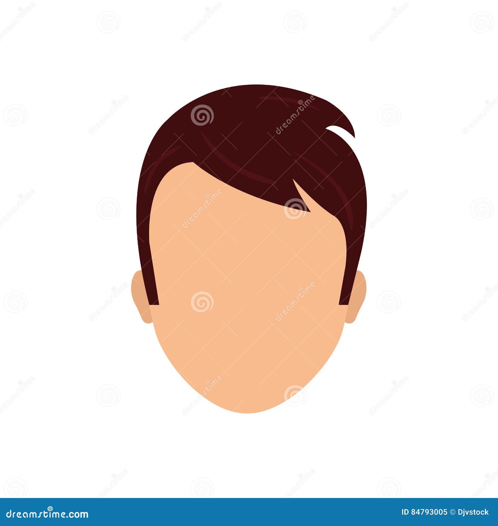 Man faceless head stock illustration. Illustration of graphic - 84793005