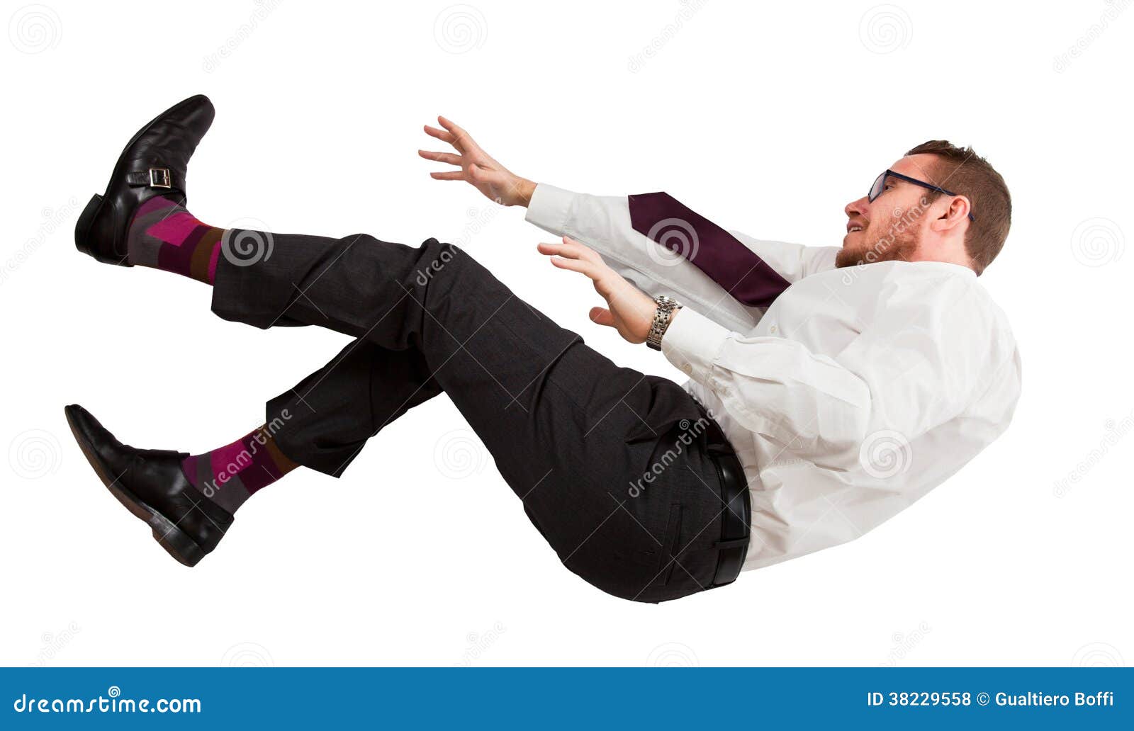 Man fall stock photo. Image of businessman, falling, pose - 38229558