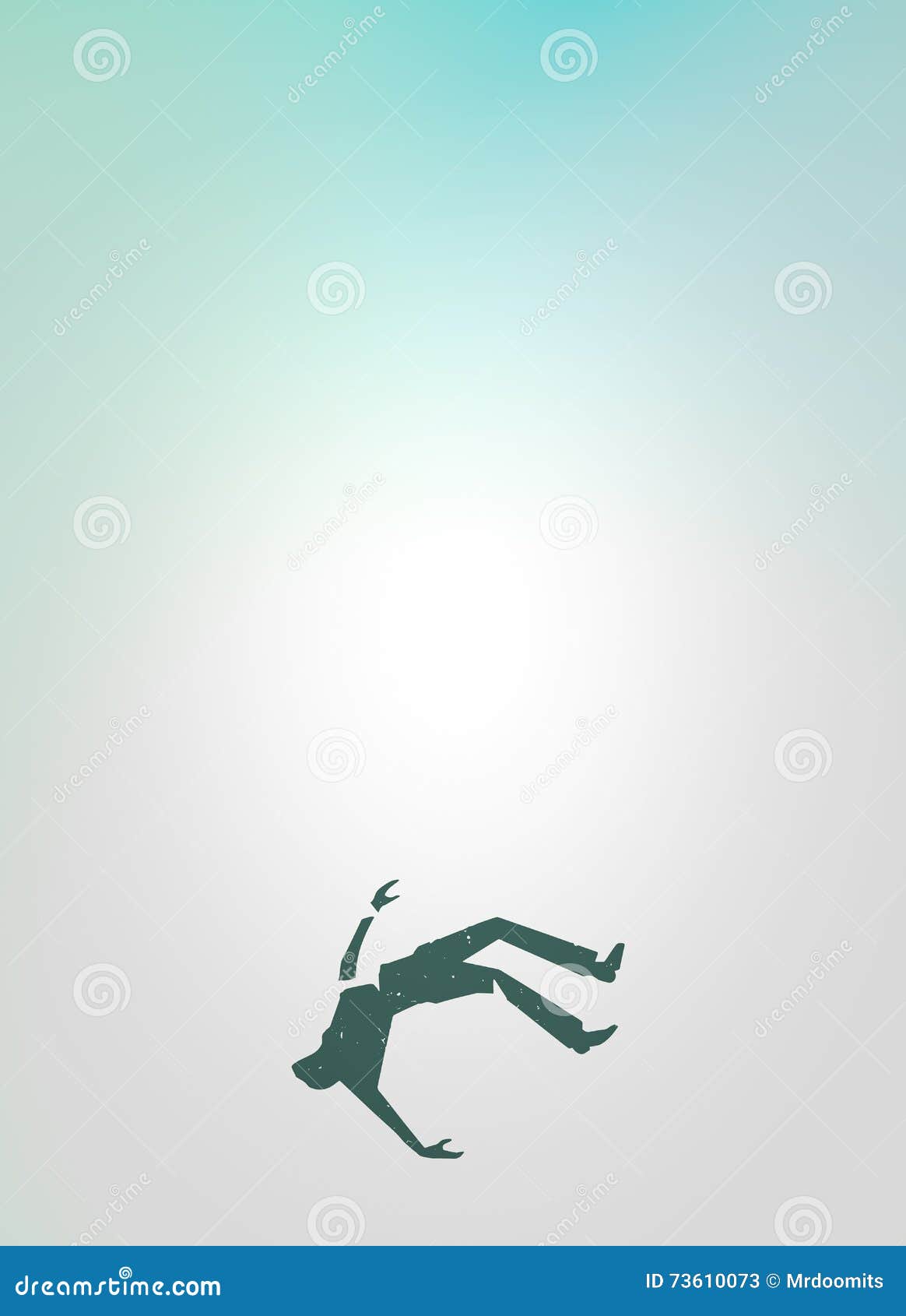 Man Falling Design stock illustration. Illustration of depression ...
