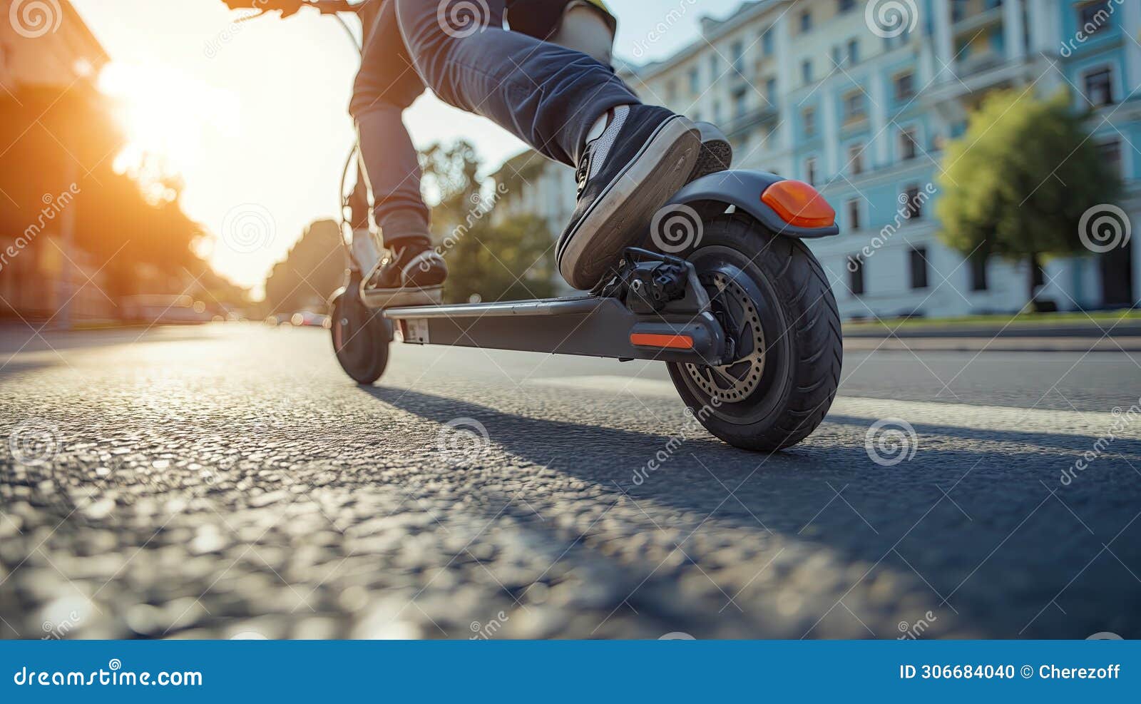 Man Falling Off an Electric Scooter Stock Photo - Image of dangerous ...