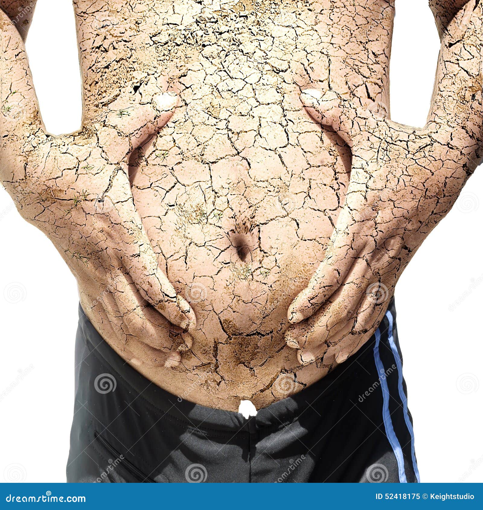 Man fat is crack. stock image. Image of cellulite, measurement - 52418175