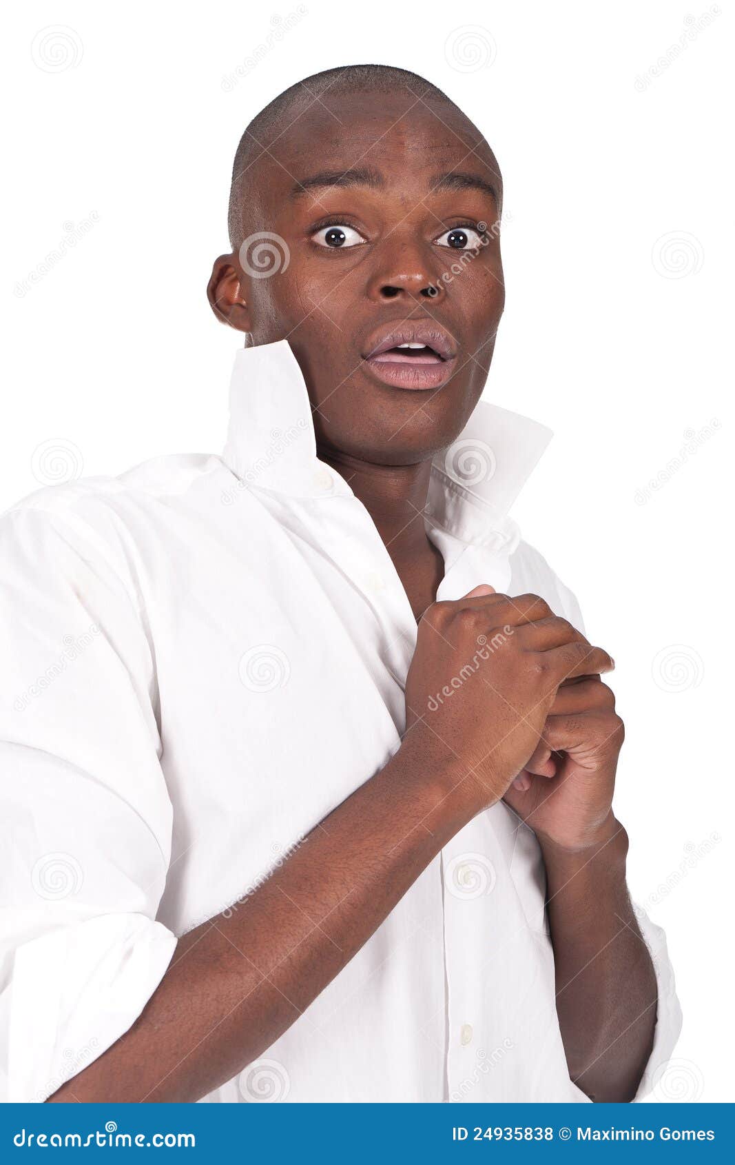 Man feeling scared stock photo. Image of frustration - 24935838 Man feeling scared stock photo. Image of frustration - 24935838