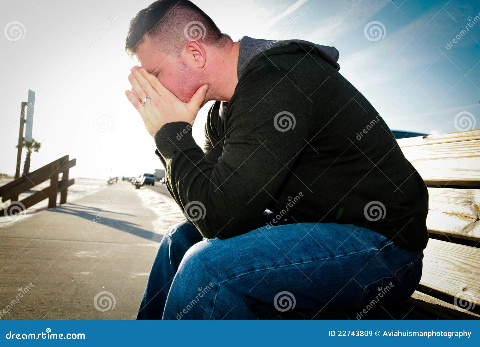 Man Feeling Stress stock image. Image of exhaustion, needy - 22743809