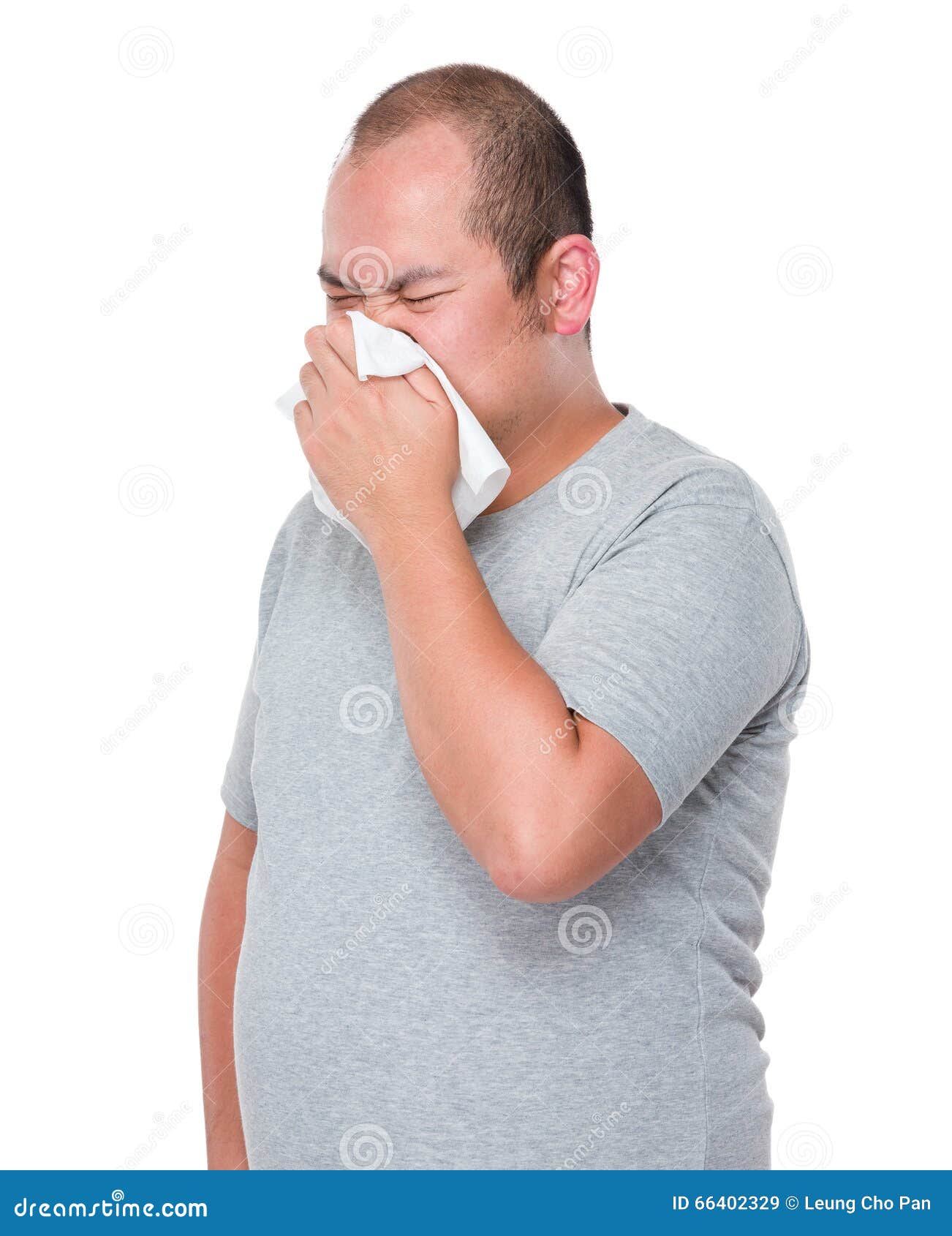 Man feeling unwell stock image. Image of isolated, confident - 66402329