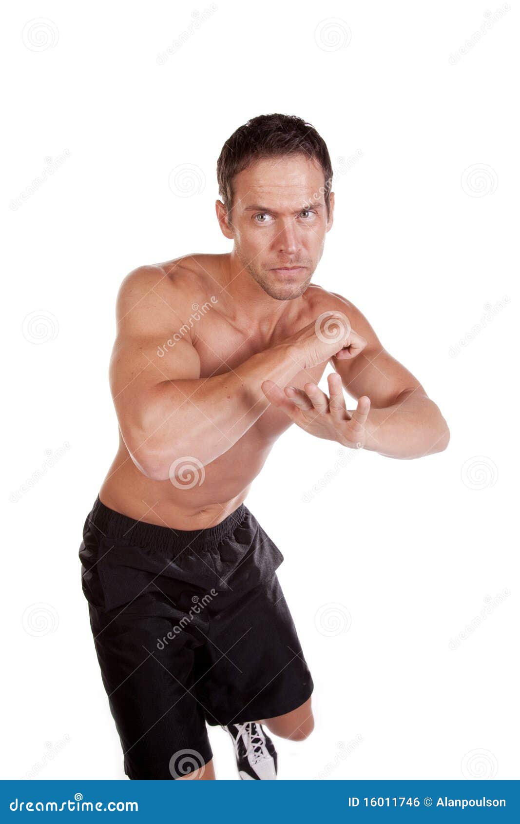 Man fighting elbow up stock photo. Image of adult, abdomen - 16011746