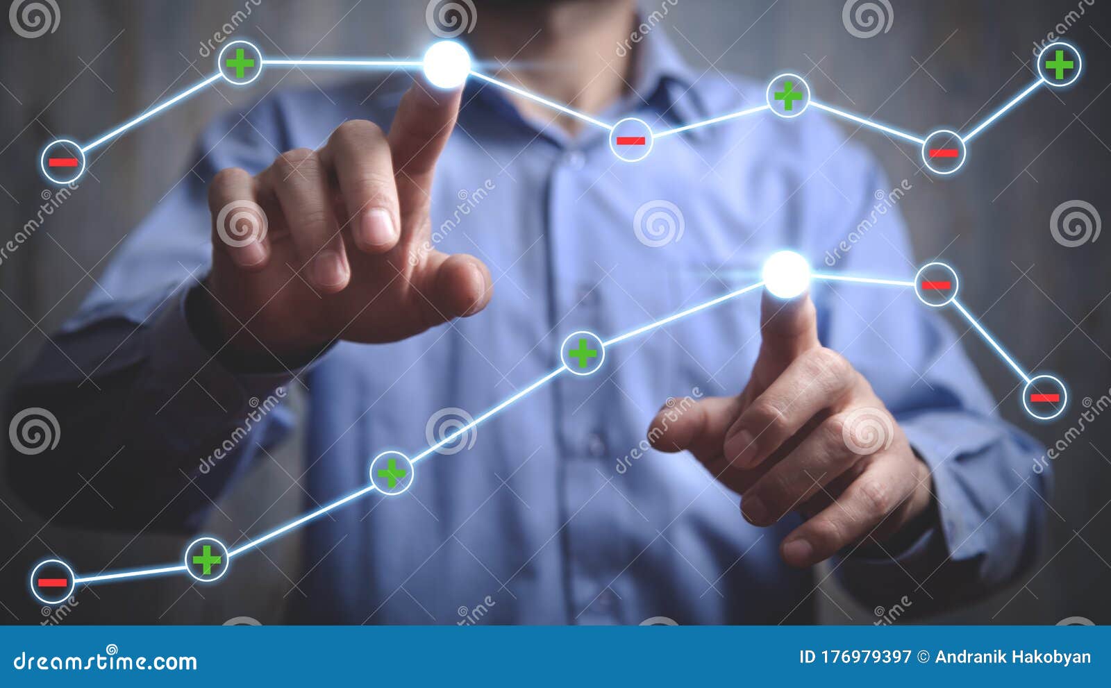 Man with Financial Chart. Growth Concept Stock Image - Image of success ...
