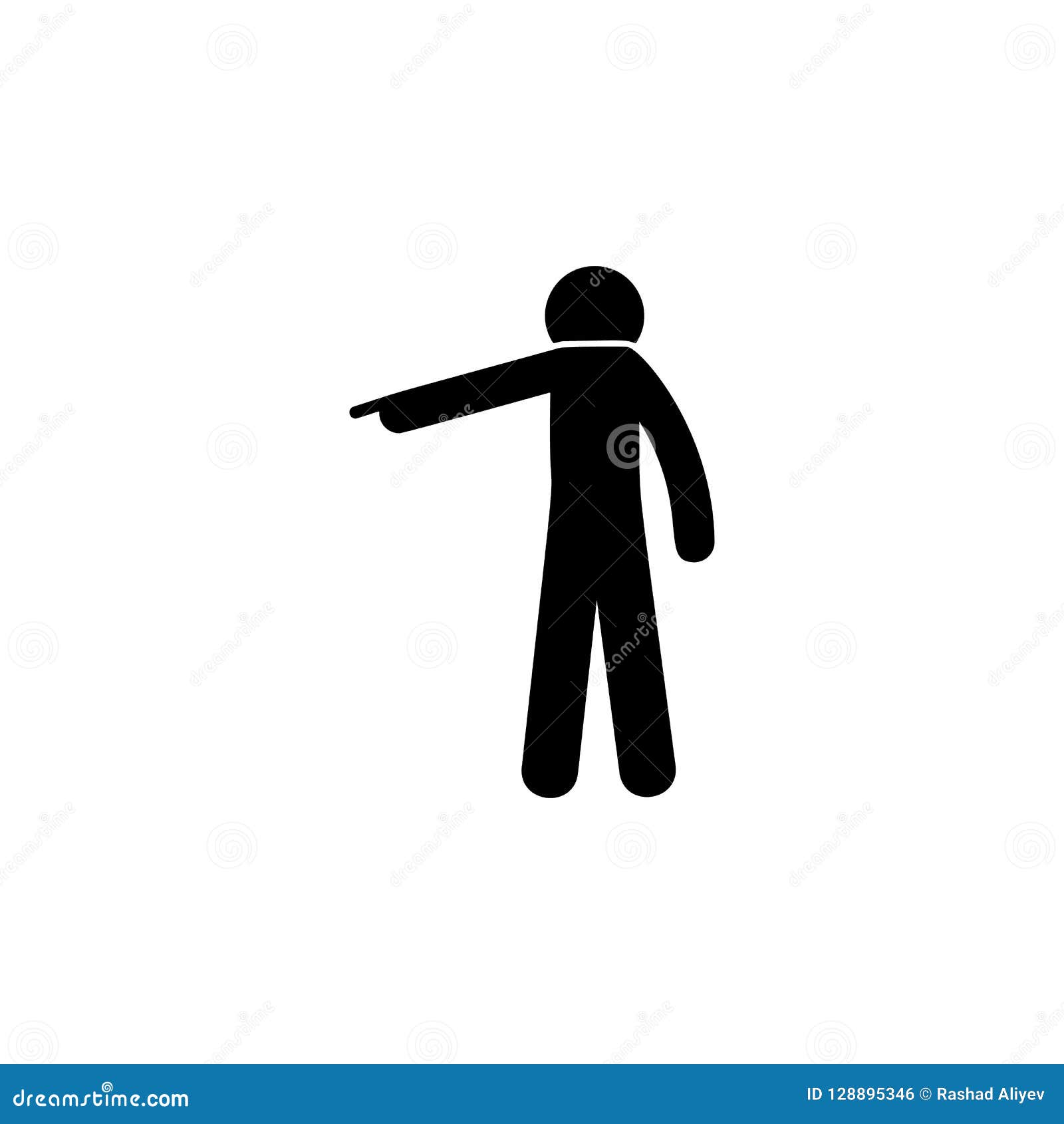 Person Pointing Icon