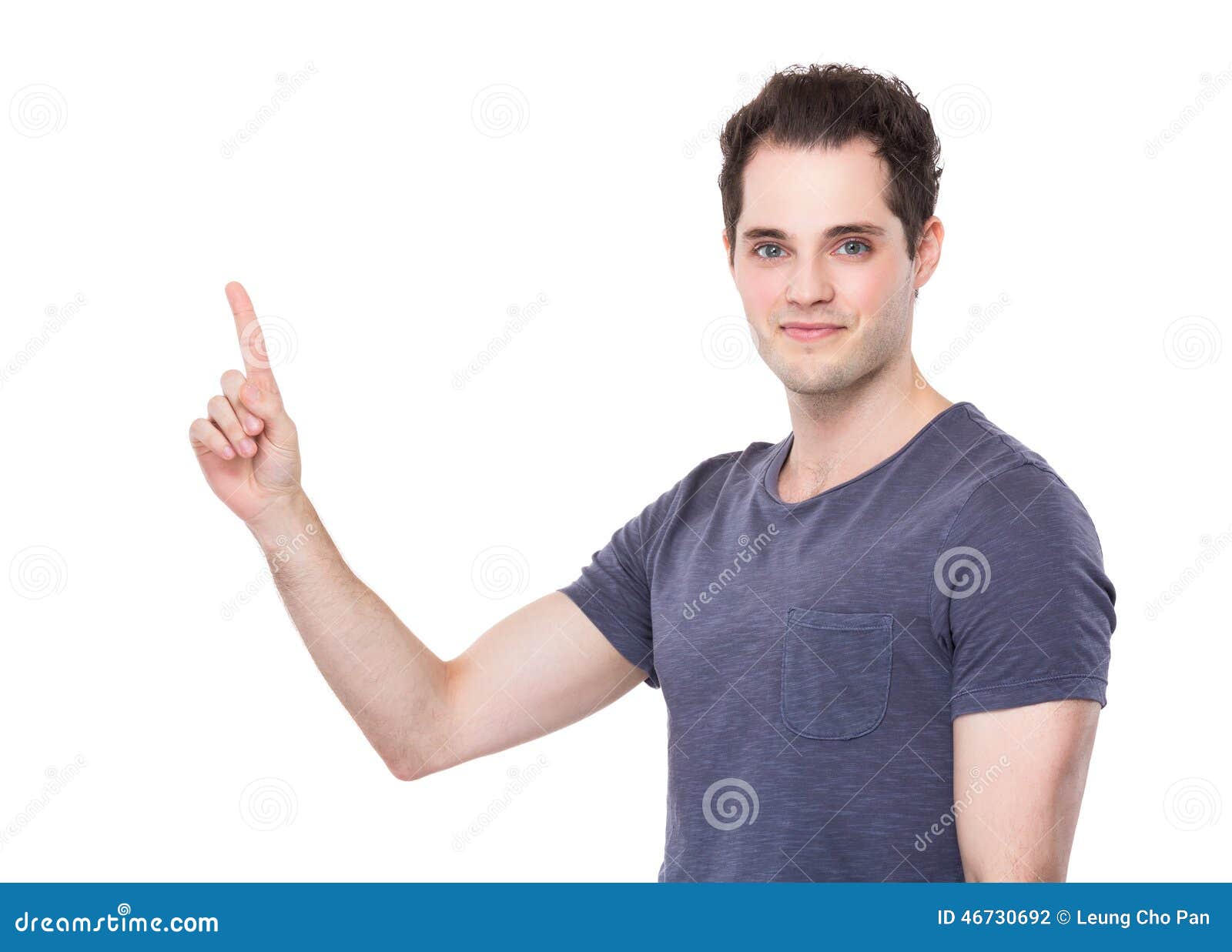 Man with finger point out stock photo. Image of latin - 46730692