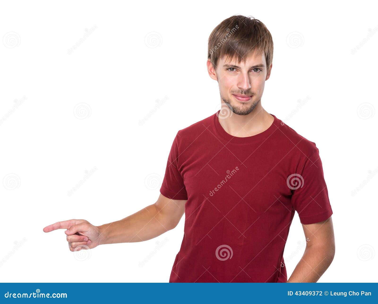 Man with finger point out stock photo. Image of cutout - 43409372