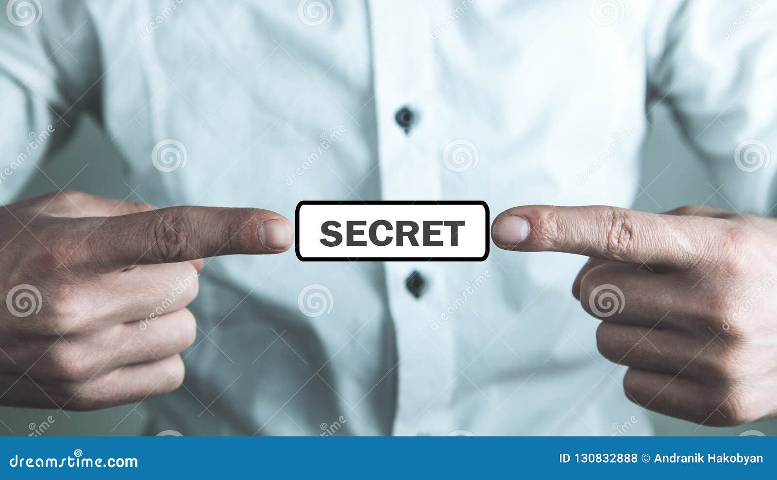 Top Secret The Word Is Written On A White Piece Of Paper With Pencils ...