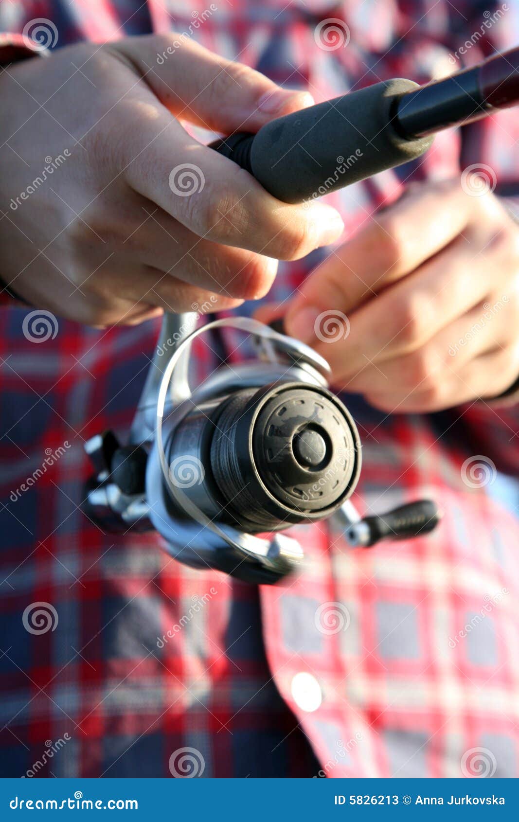 Man fishing stock image. Image of patience, freshwater - 5826213