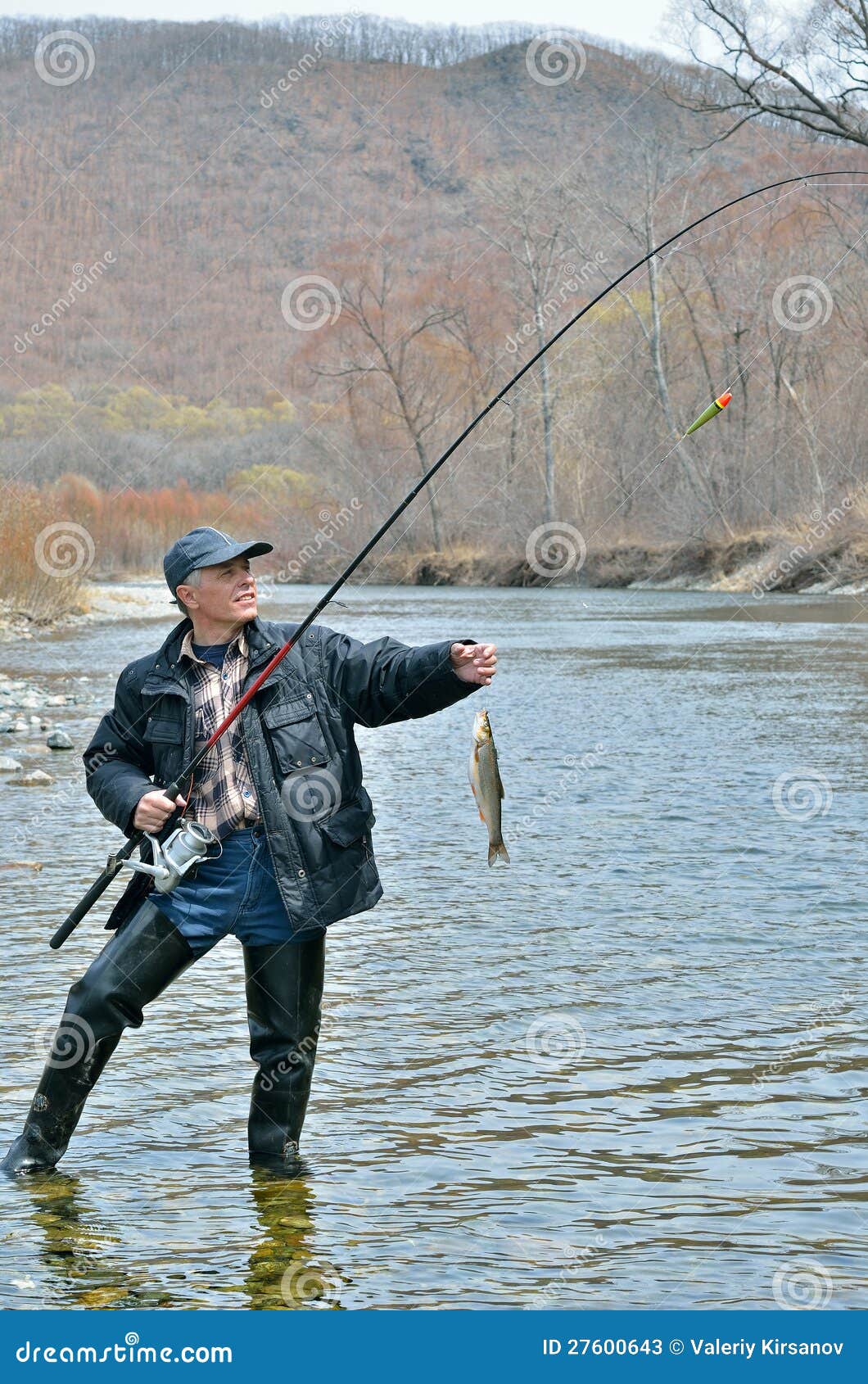Man On Fishing 7 Stock Photos - Image: 27600643