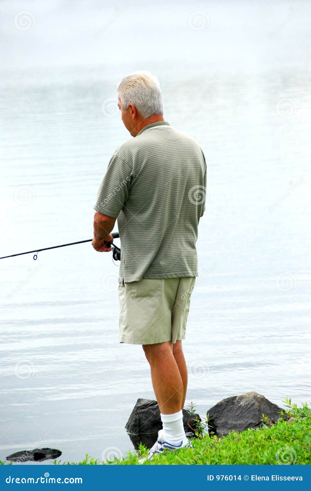 Man fishing stock photo. Image of person, hobby, fish, morning - 976014