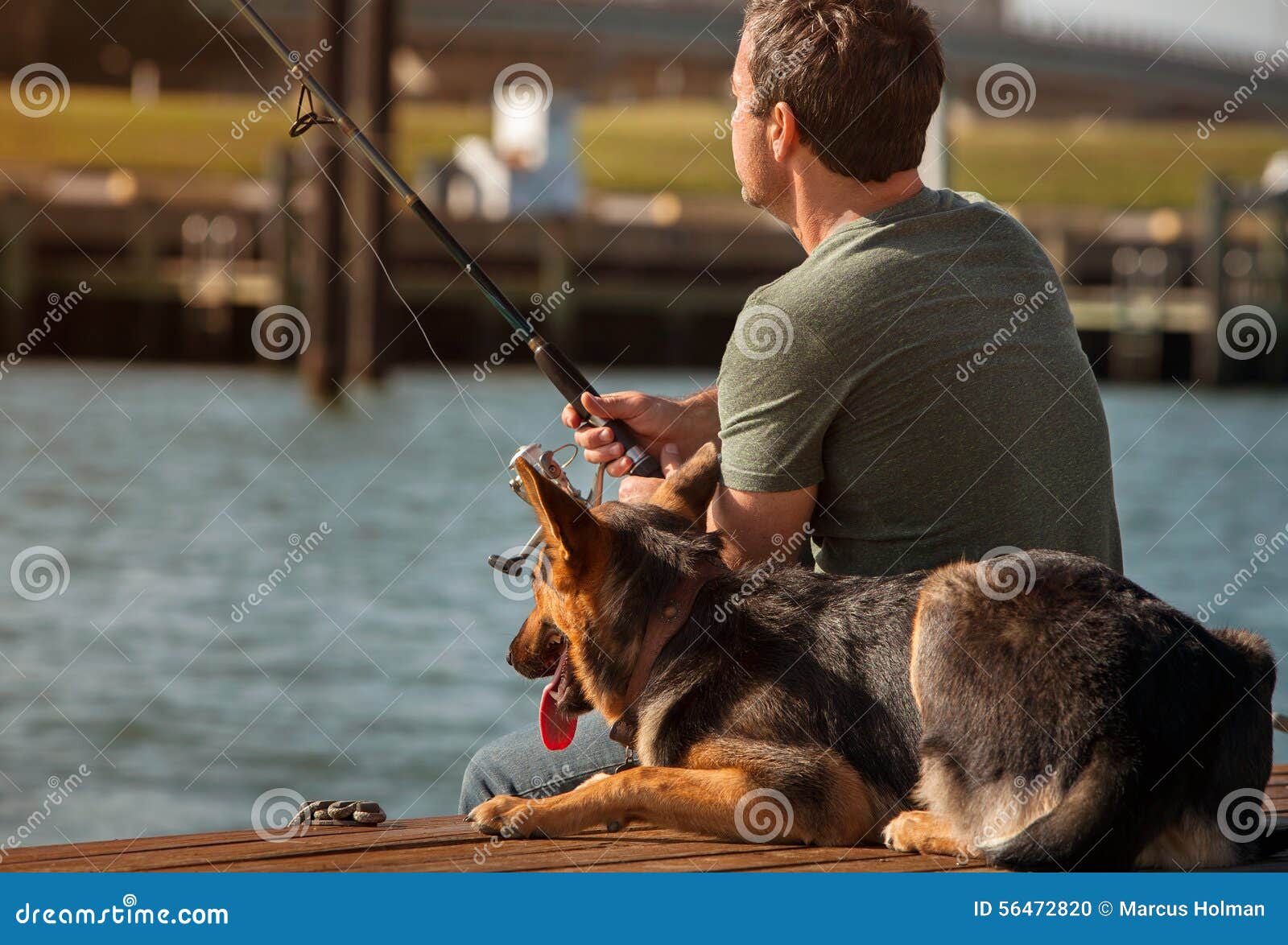 Man fishing stock photo. Image of fishing, water, sport - 56472820