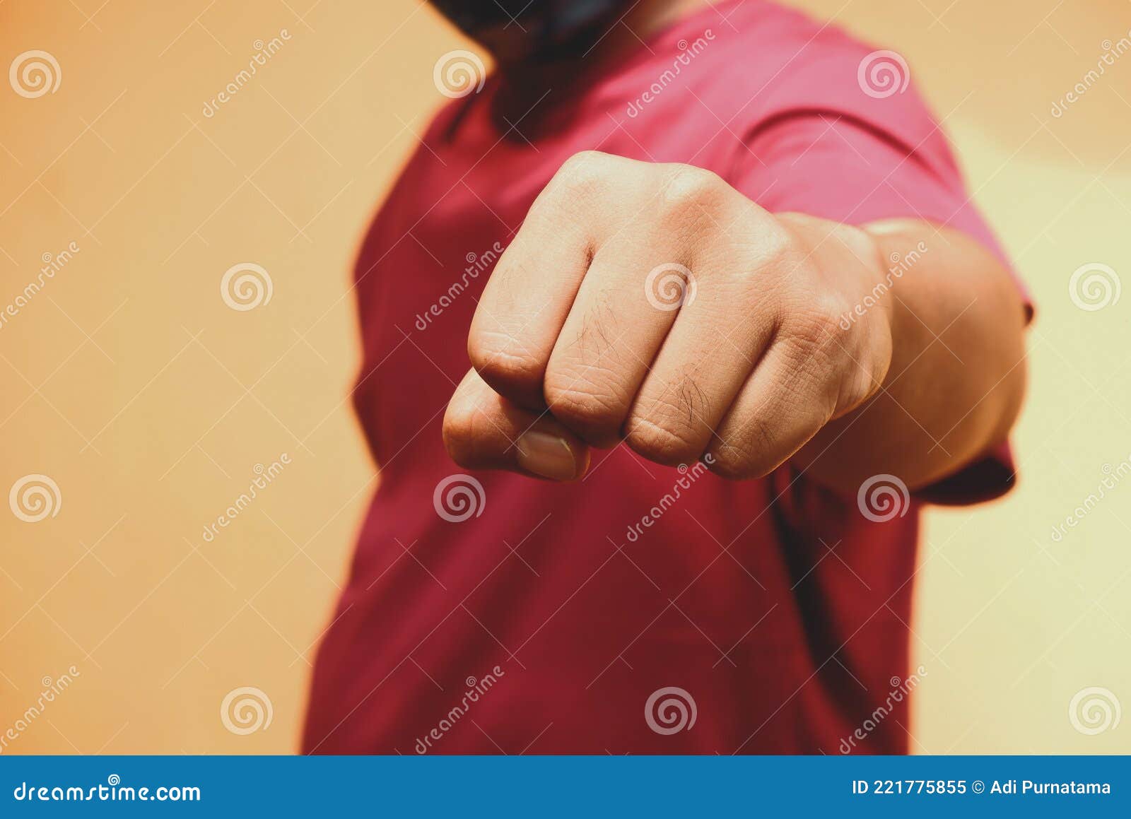 Front View Fist Bump Greeting Gesture Stock Image - Image of adult ...