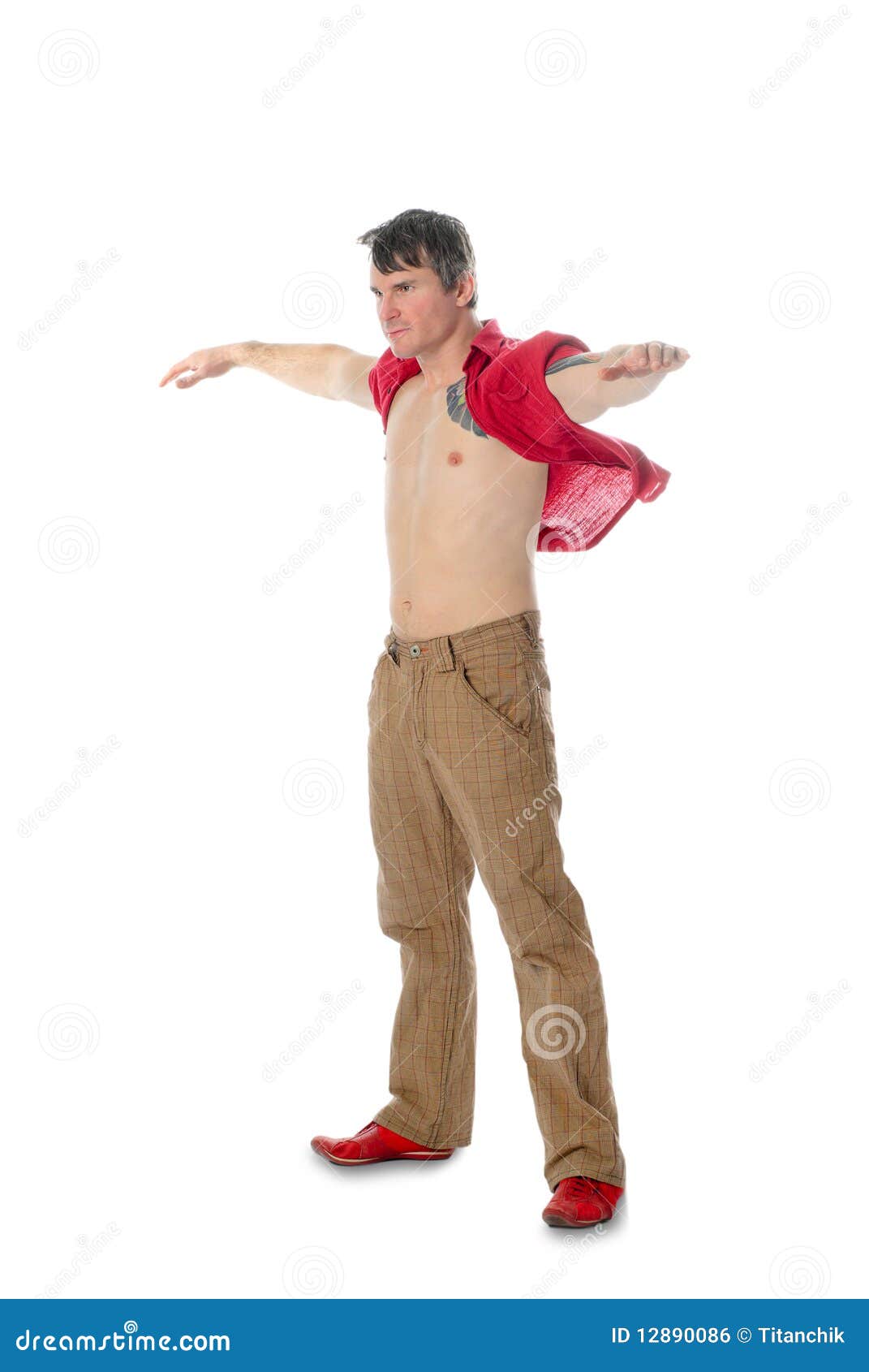 Man in flight stock photo. Image of clothing, wind, caucasian - 12890086