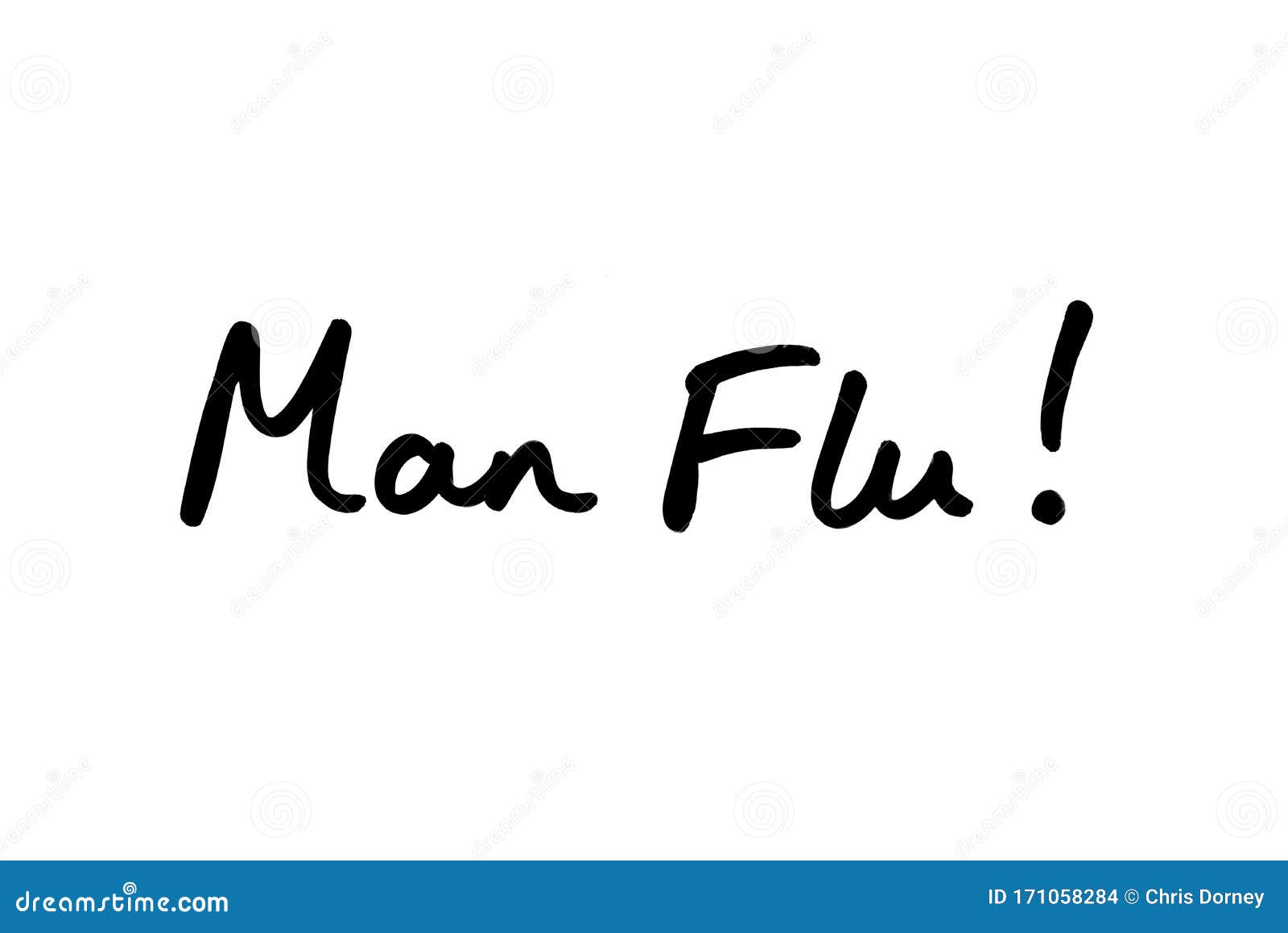 Man Flu stock photo. Image of emblem, cold, medication - 171058284