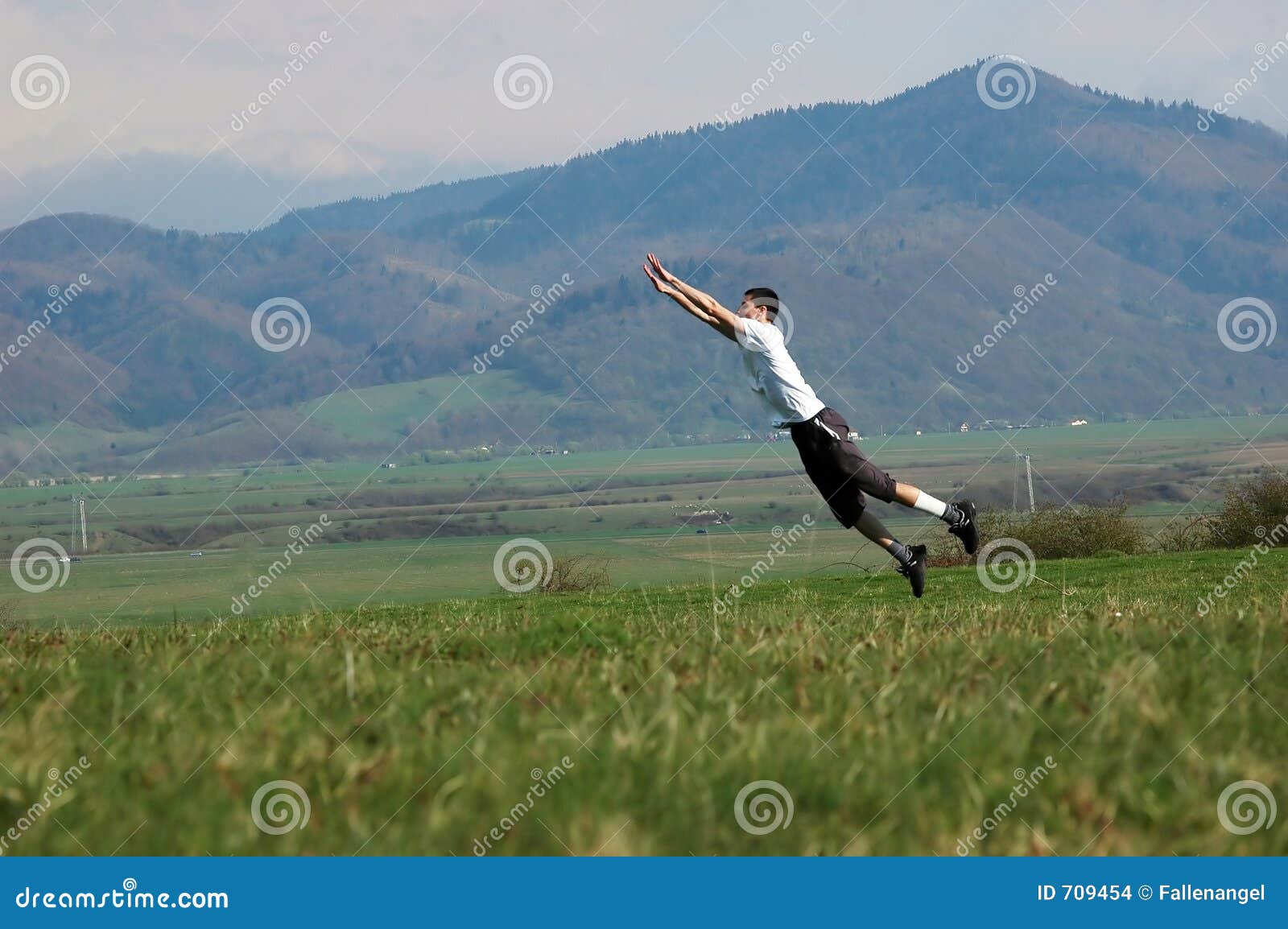 Man fly stock photo. Image of lifestyle, instructors, attractive - 709454